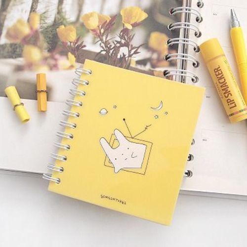 MochiThings: White Bunny Mini Notebook