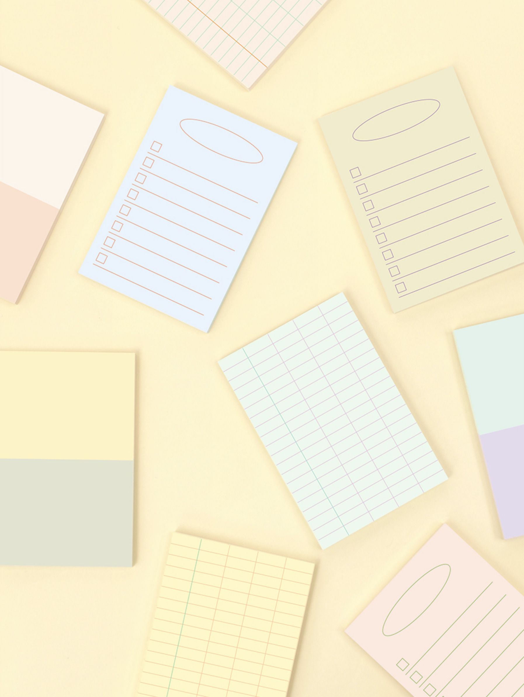 MochiThings: Life Pastel Sticky Note