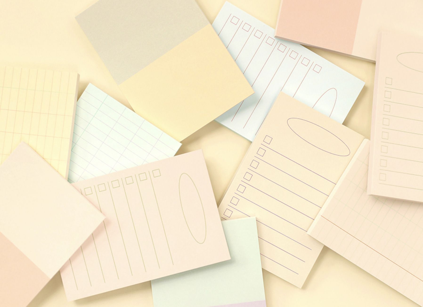 MochiThings: Life Pastel Sticky Note