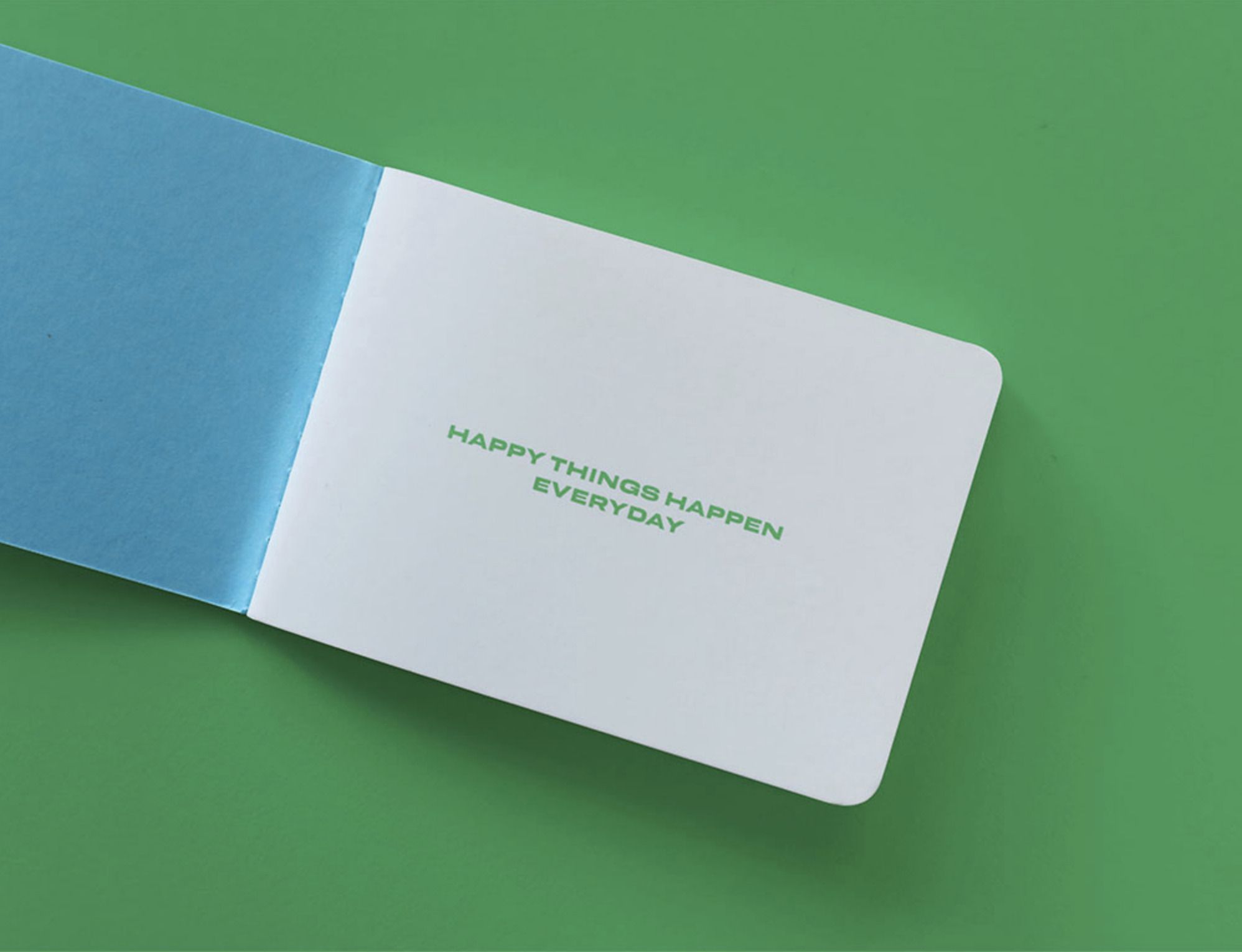 MochiThings: Mini 1 Day 1 Happy Notebook