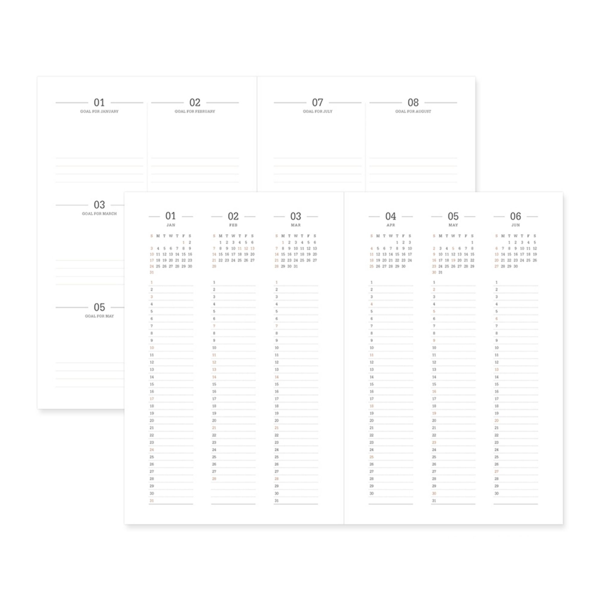 MochiThings: 2022 Official Soft Monthly Planner