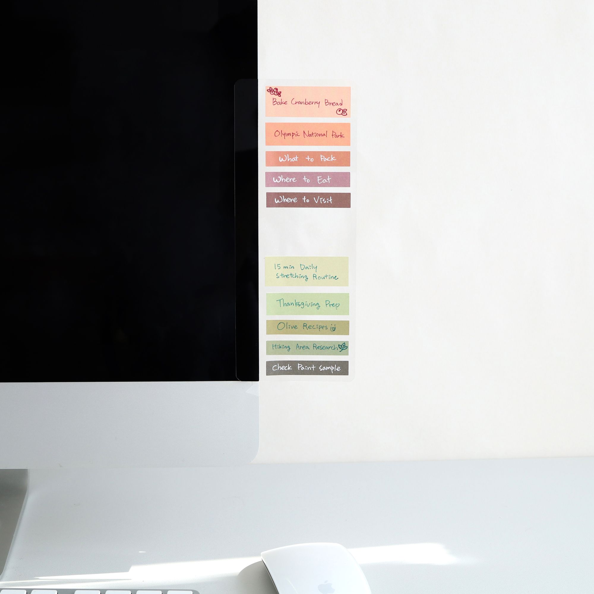 MochiThings: Winter Index Sticky Note