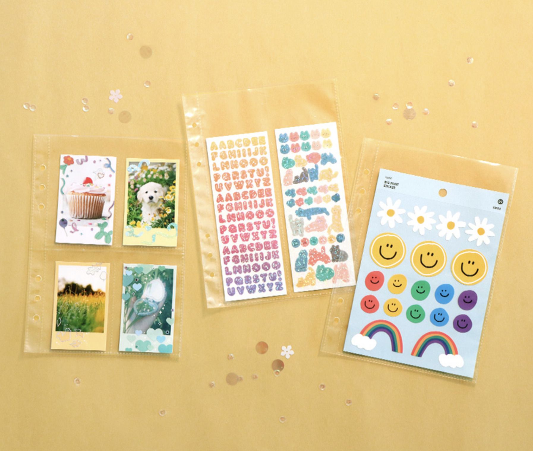 MochiThings: Sticker Storage 6 Ring A5 Binder + Pocket Set