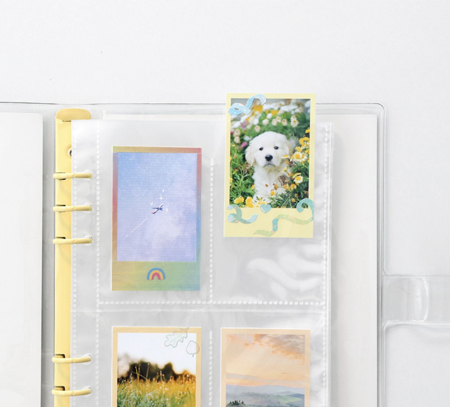 MochiThings: Sticker Storage 6 Ring A5 Pocket Refill