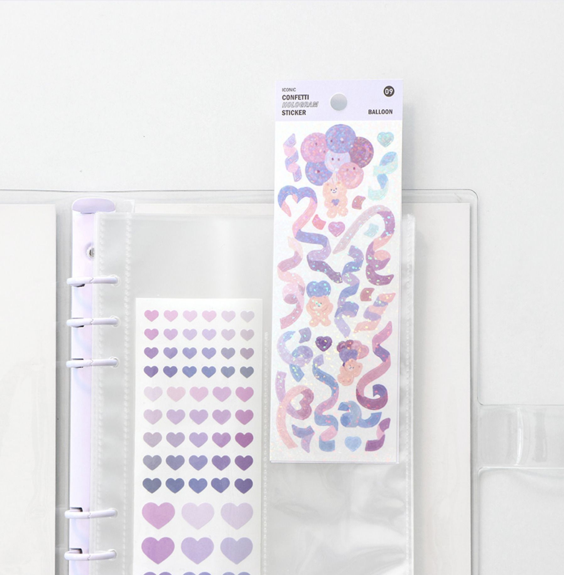 MochiThings: Sticker Storage 6 Ring A5 Pocket Refill