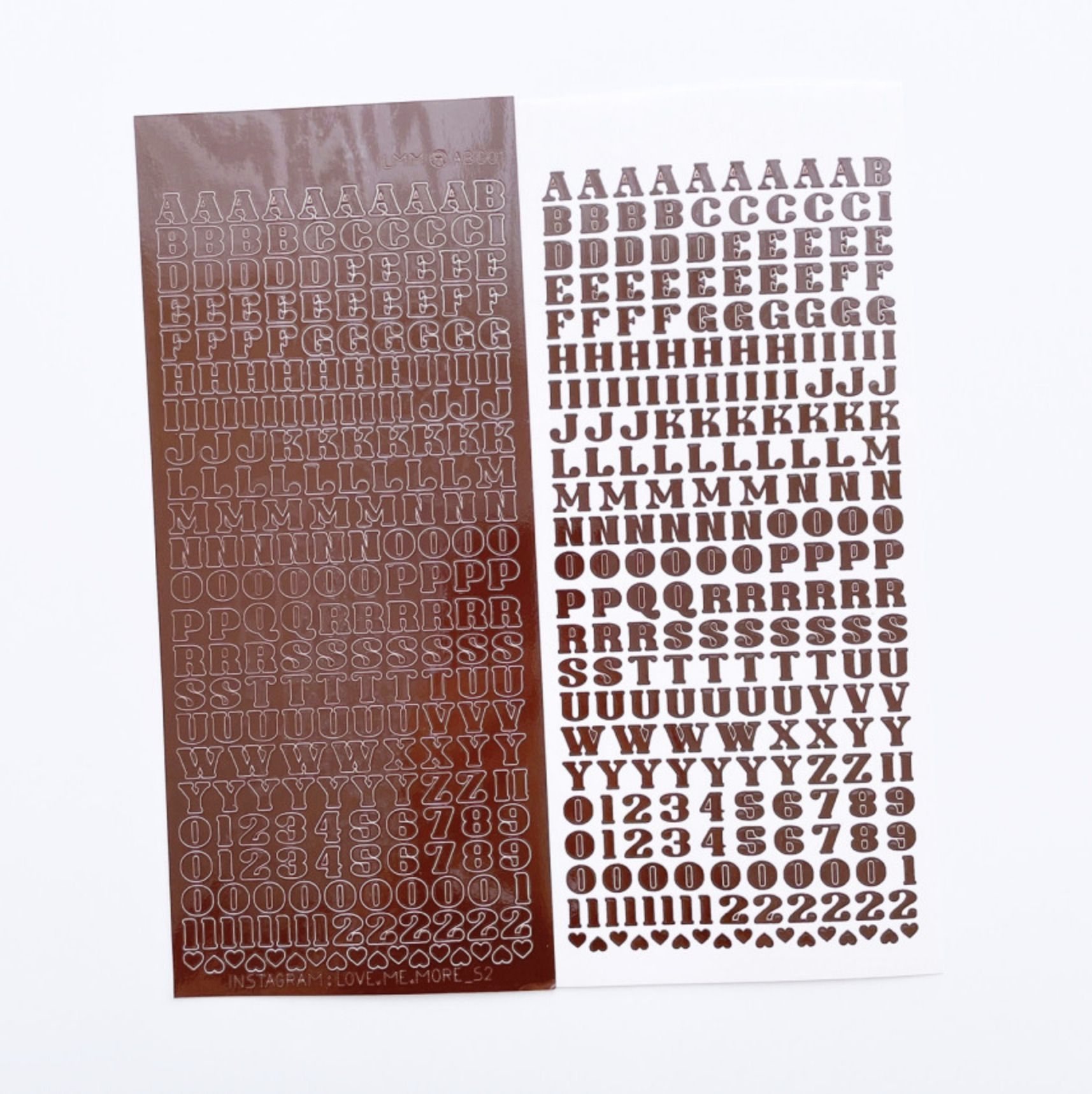 MochiThings: Uppercase Alphabet Slim Sticker