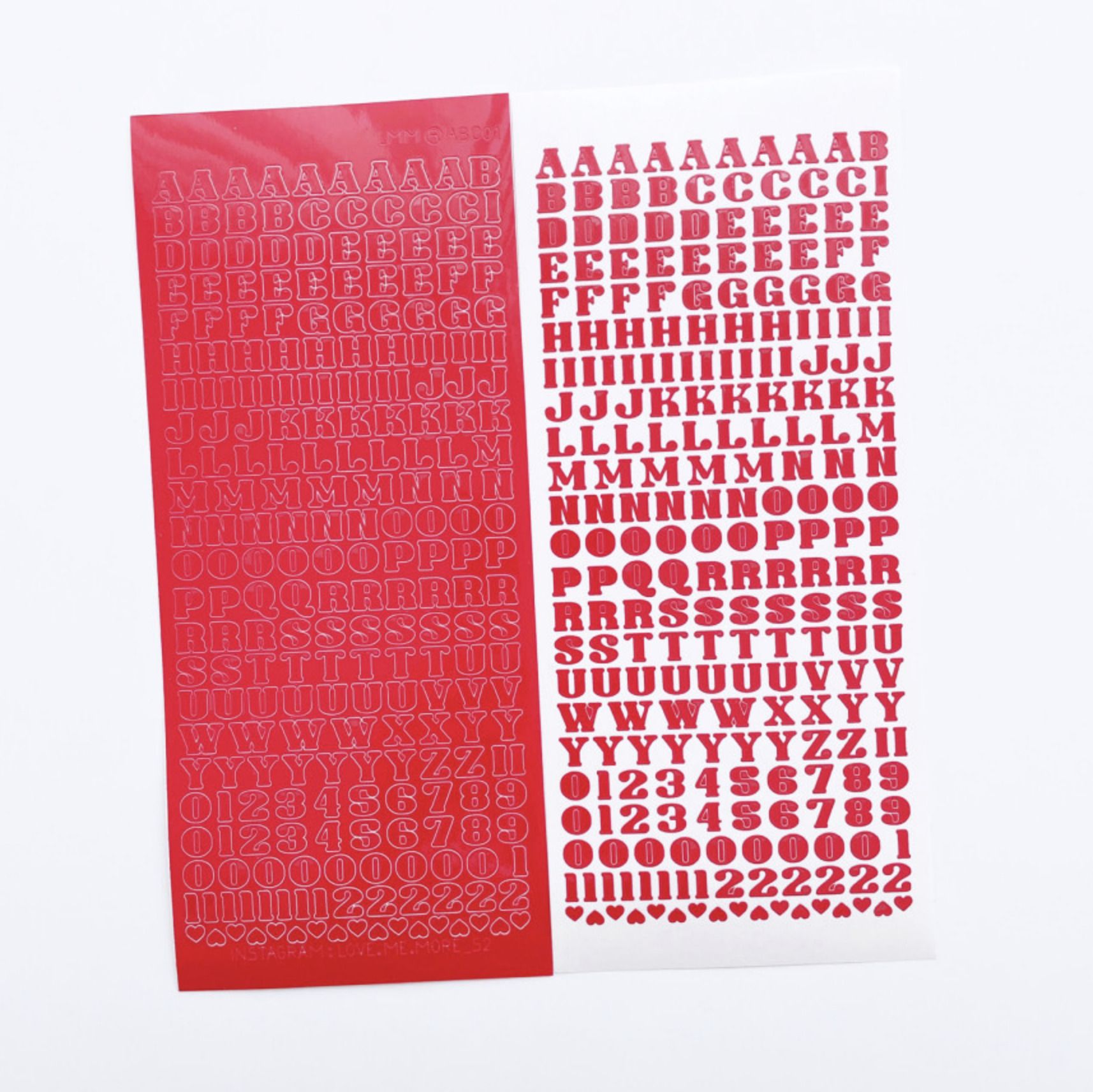 MochiThings: Uppercase Alphabet Slim Sticker