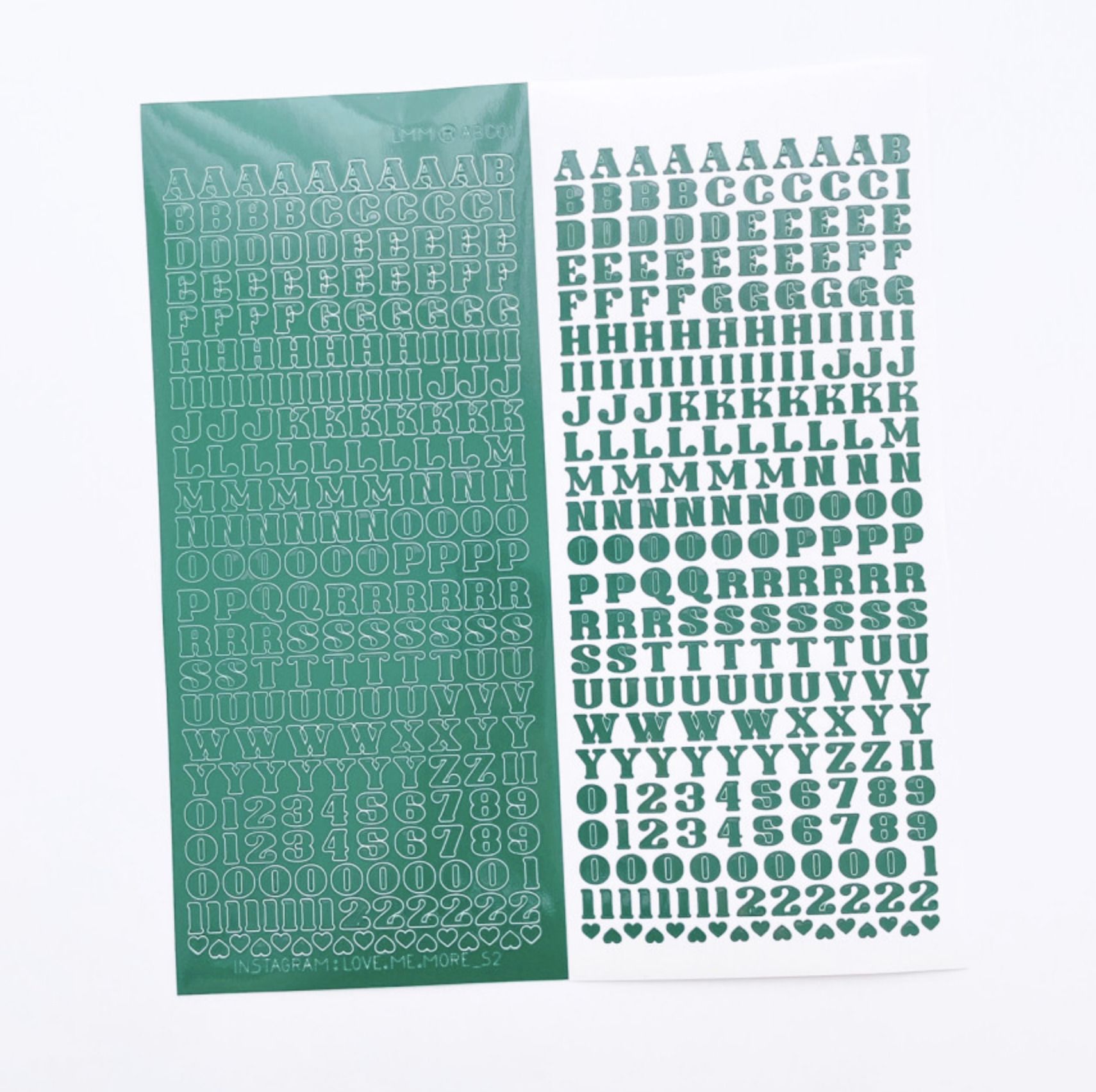 MochiThings: Uppercase Alphabet Slim Sticker