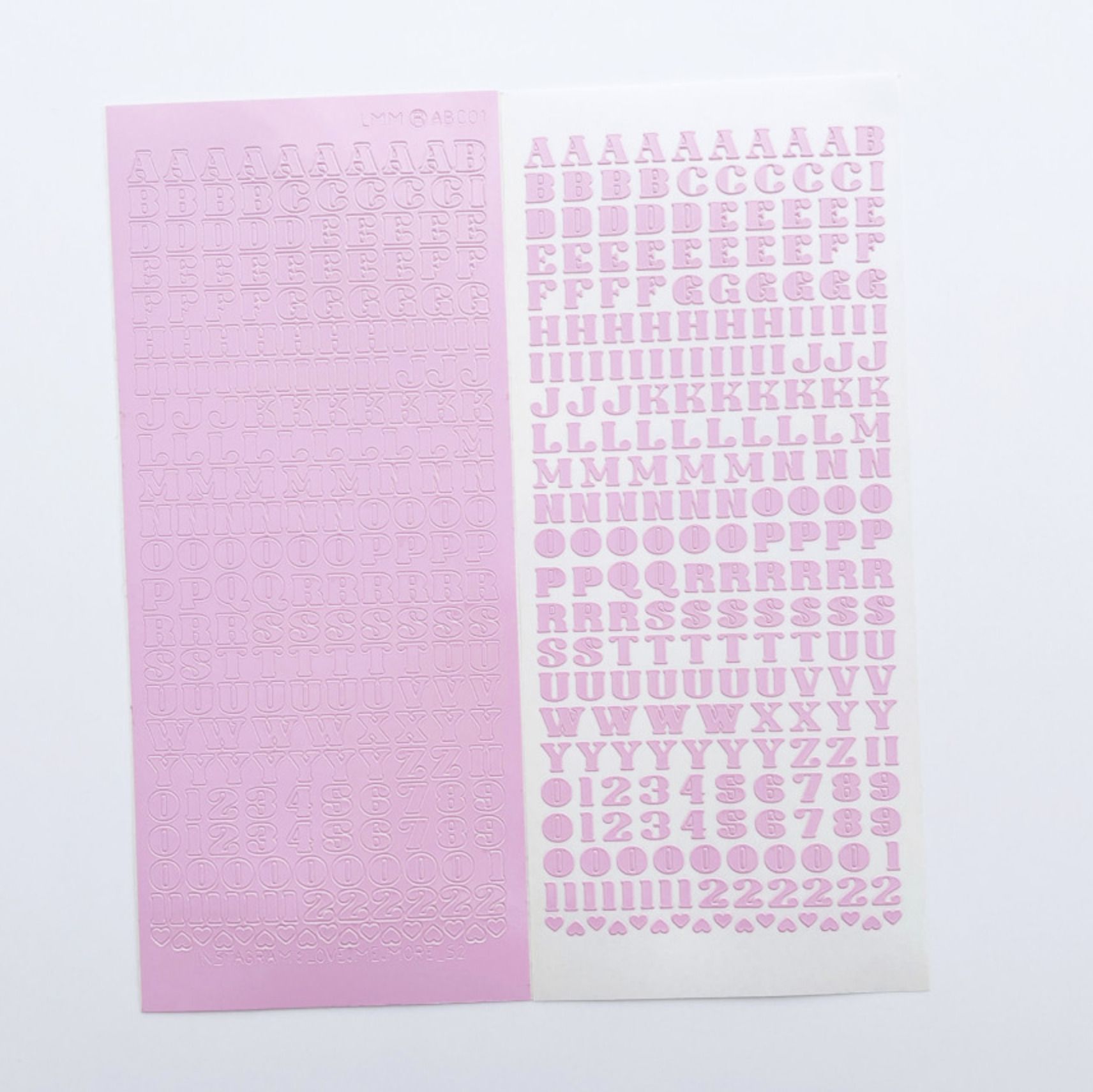 MochiThings: Uppercase Alphabet Slim Sticker