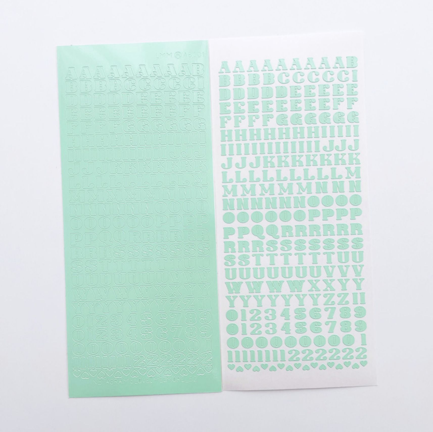 MochiThings: Uppercase Alphabet Slim Sticker