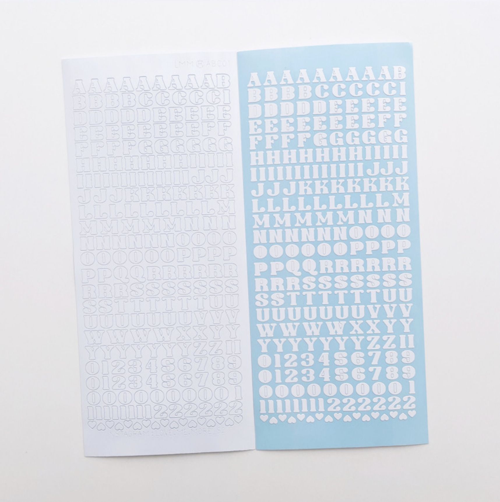 MochiThings: Uppercase Alphabet Slim Sticker