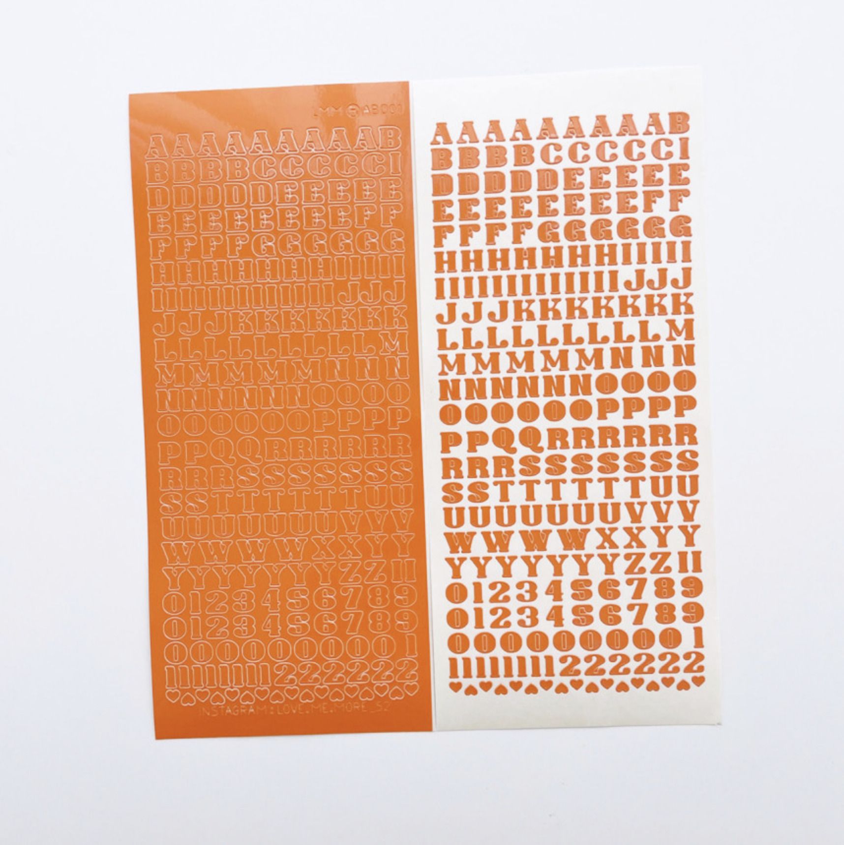 MochiThings: Uppercase Alphabet Slim Sticker