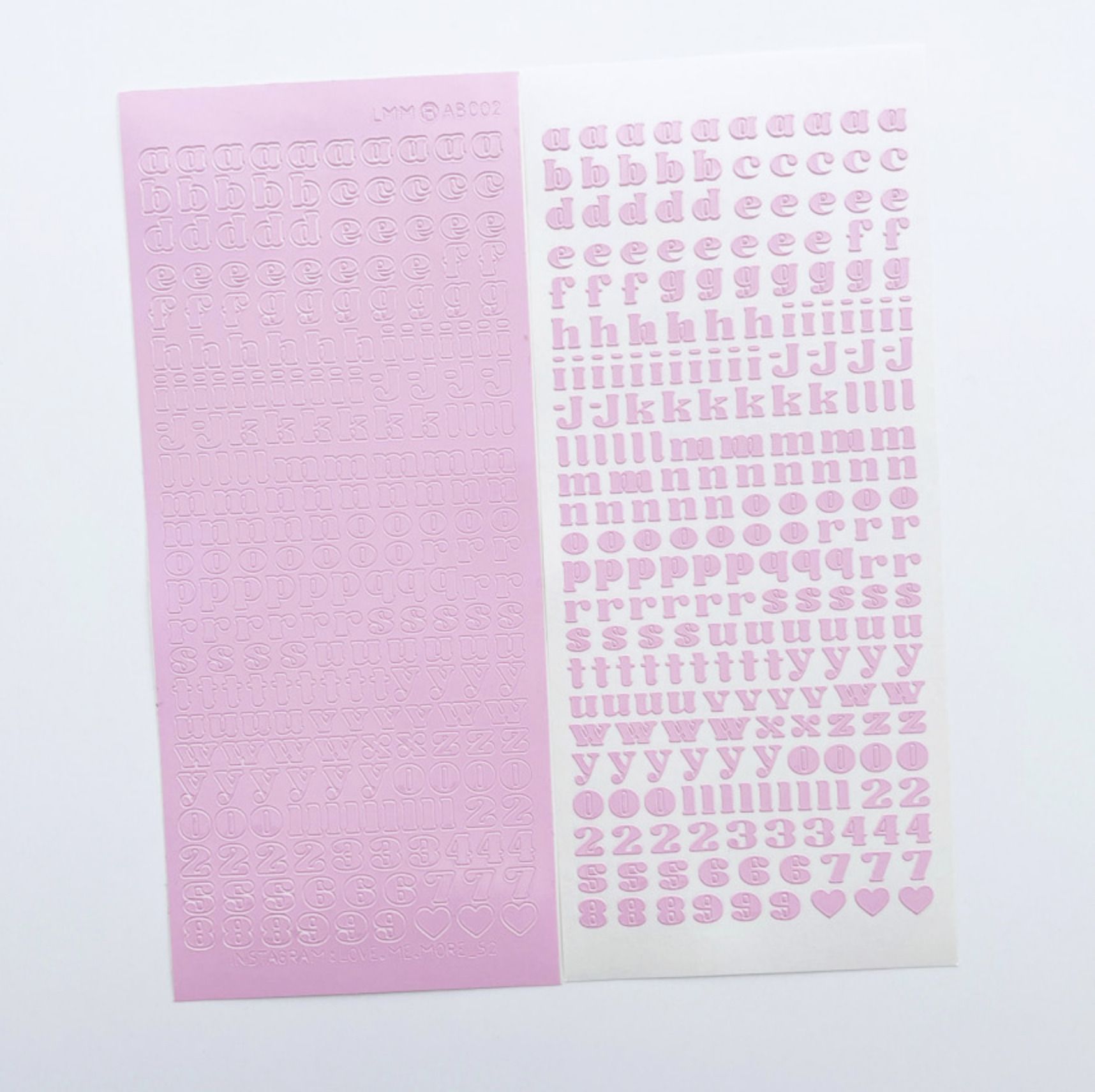 MochiThings: Lowercase Alphabet Slim Sticker