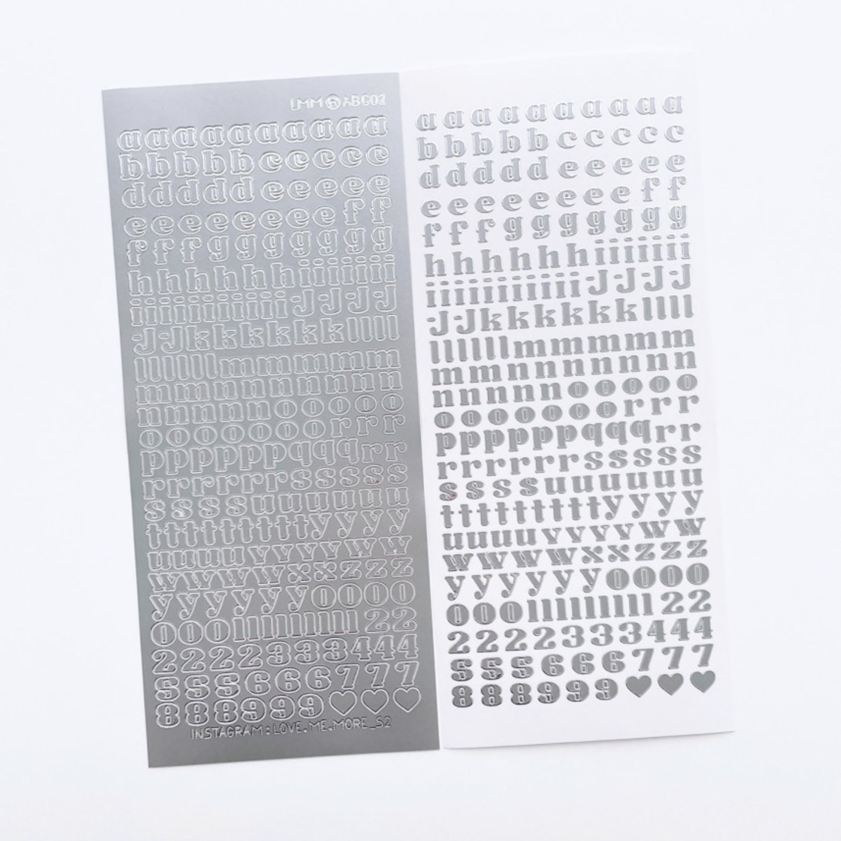 MochiThings: Lowercase Alphabet Slim Sticker