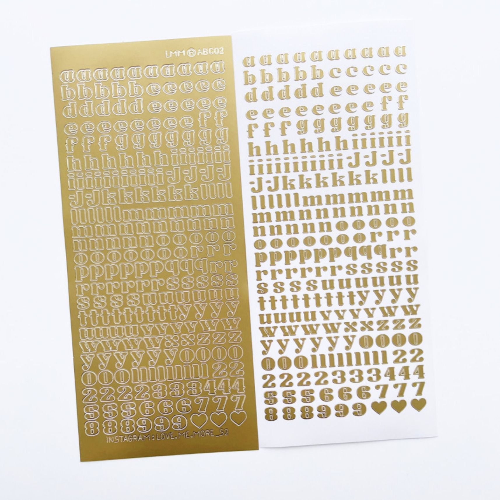 MochiThings: Lowercase Alphabet Slim Sticker