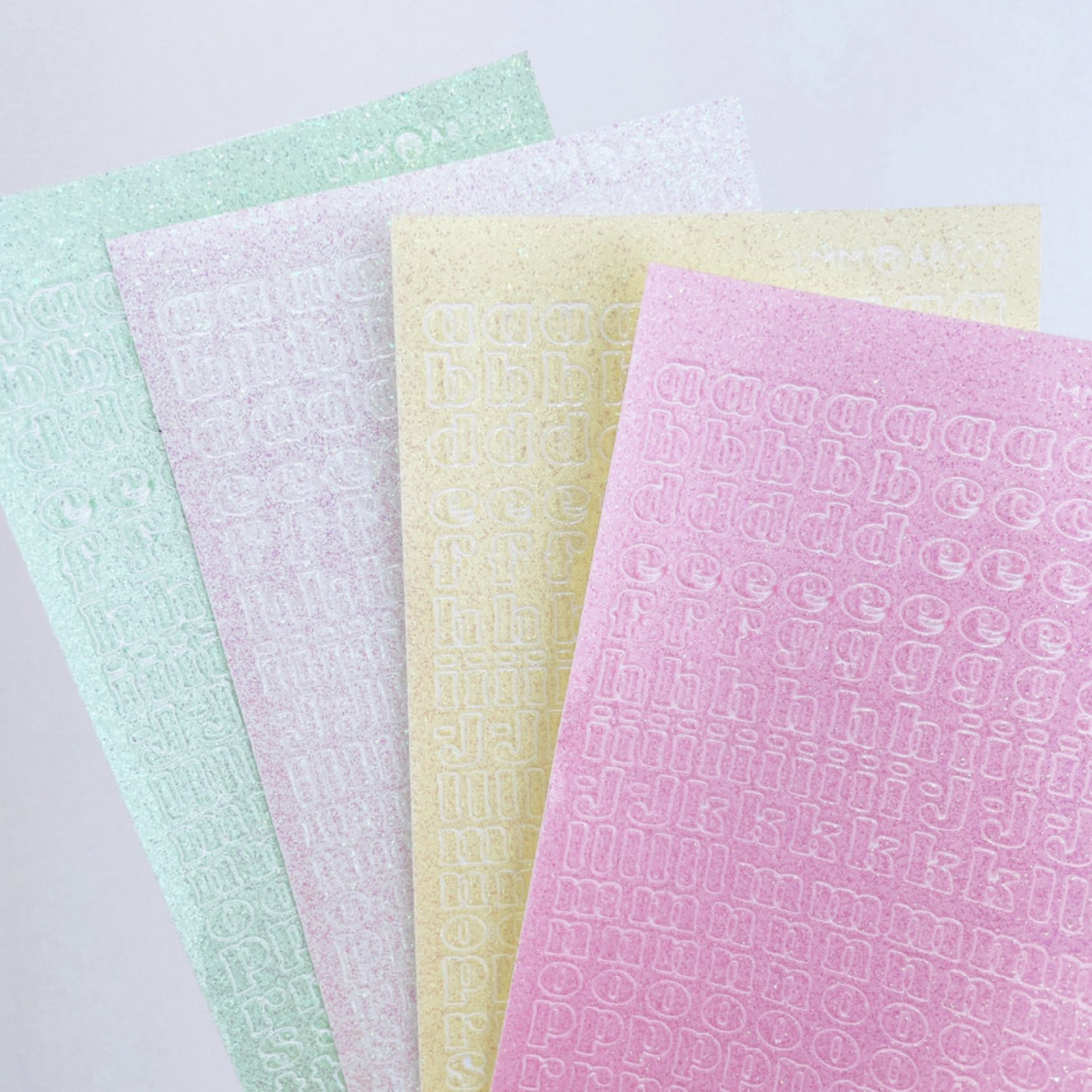 MochiThings: Lowercase Alphabet Slim Sticker