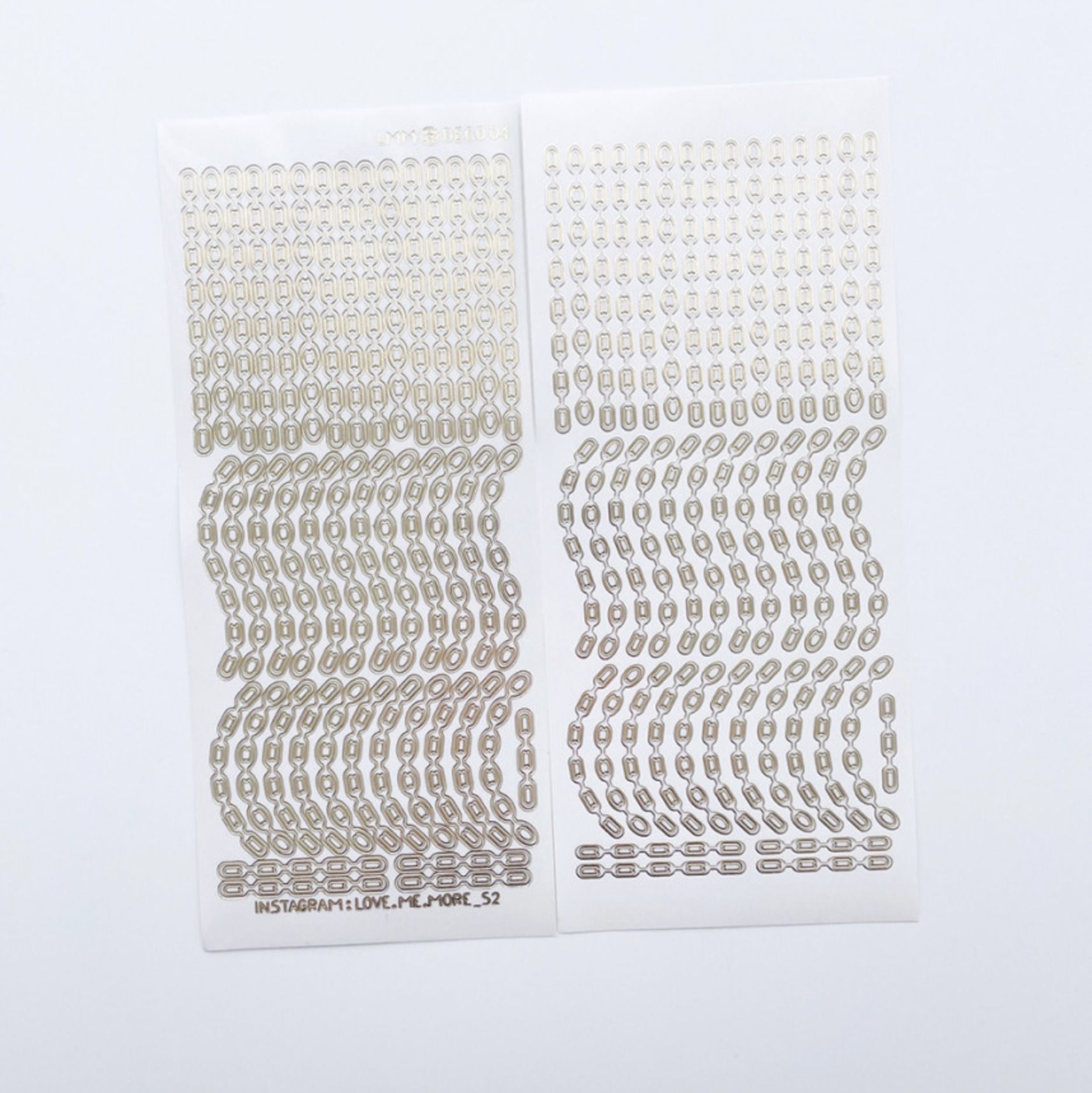 MochiThings: Basic Drop Chain Slim Sticker