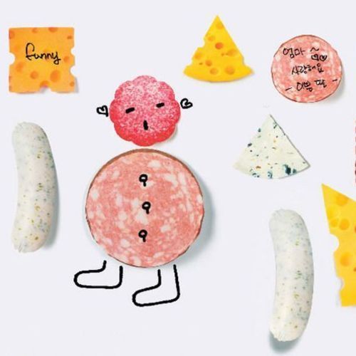 MochiThings: Mini Salami Sticky Note
