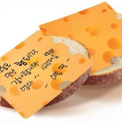 MochiThings: Cheddar Cheese Sticky Note