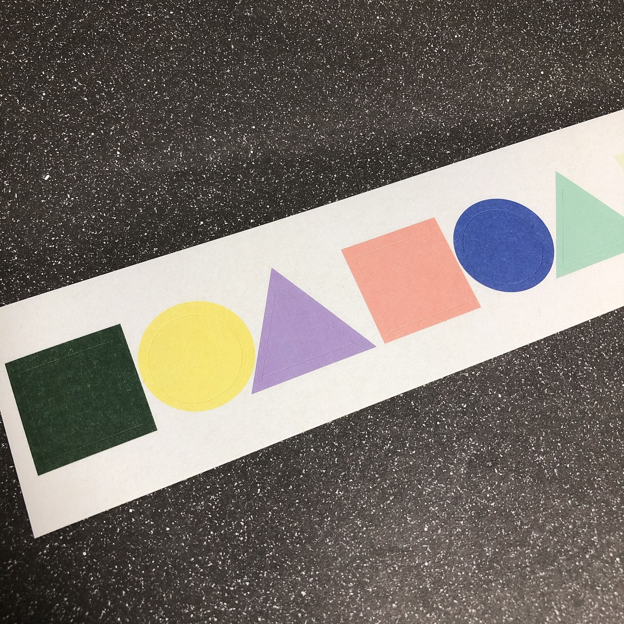 MochiThings: Color Block Shape Sticker v2