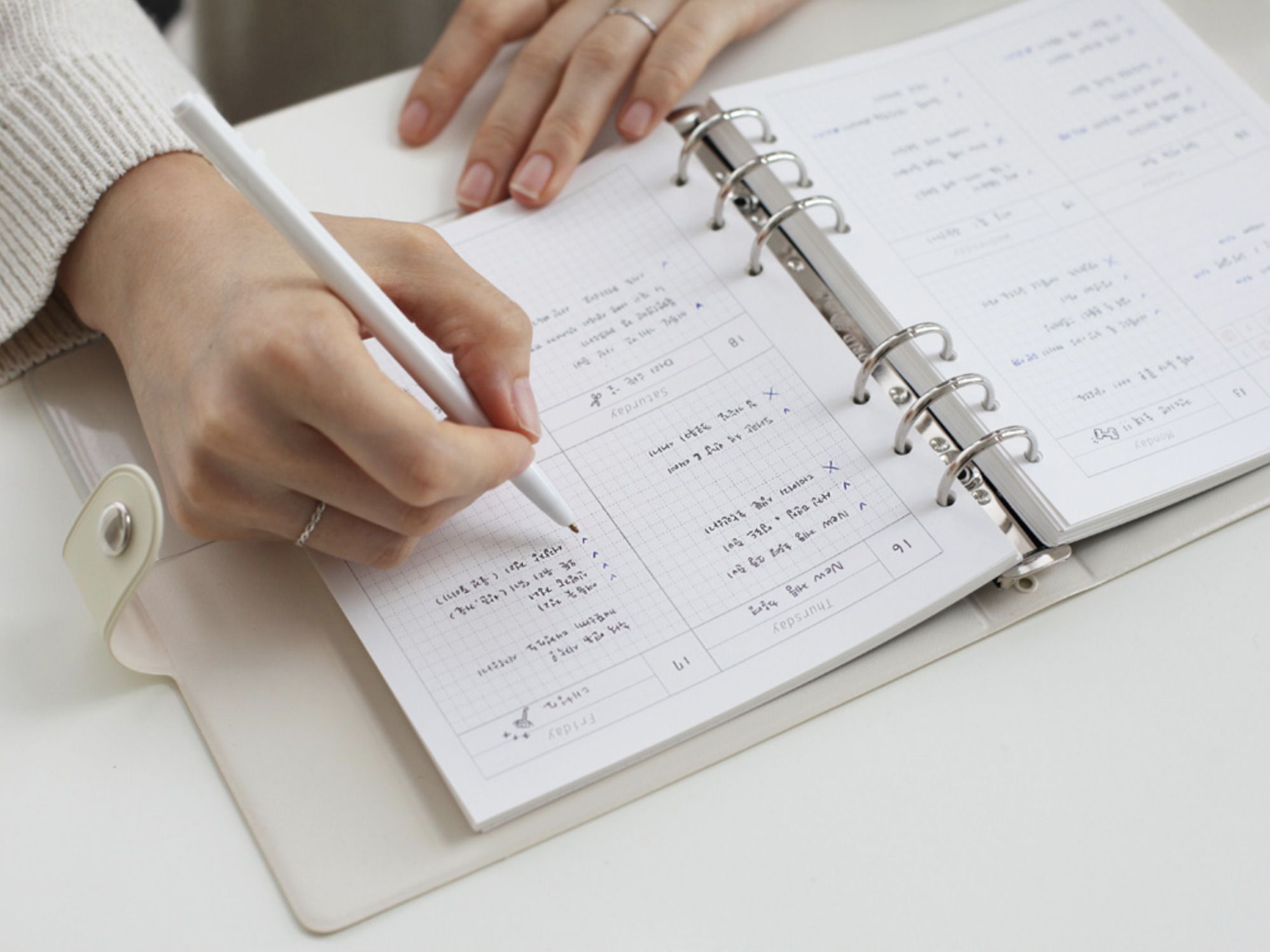 MochiThings: Editor 6 Ring A6 Wide Planner