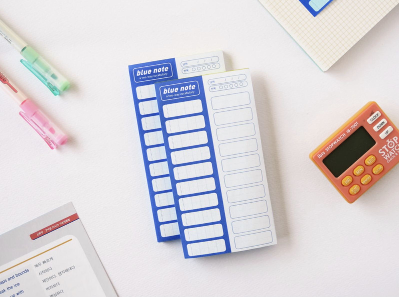 MochiThings: Blue Vocabulary Notepad