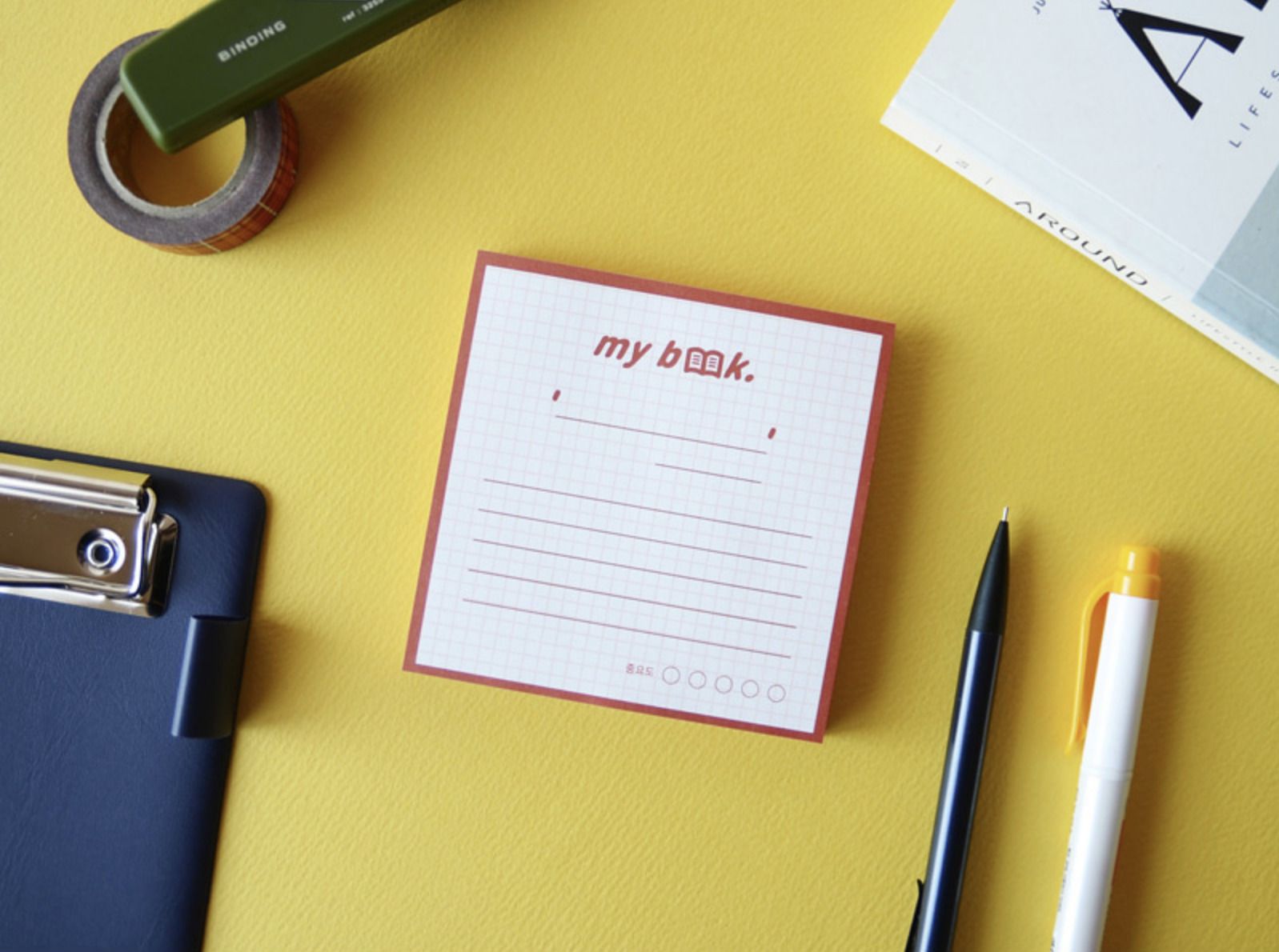 MochiThings: My Book Note Memo Pad