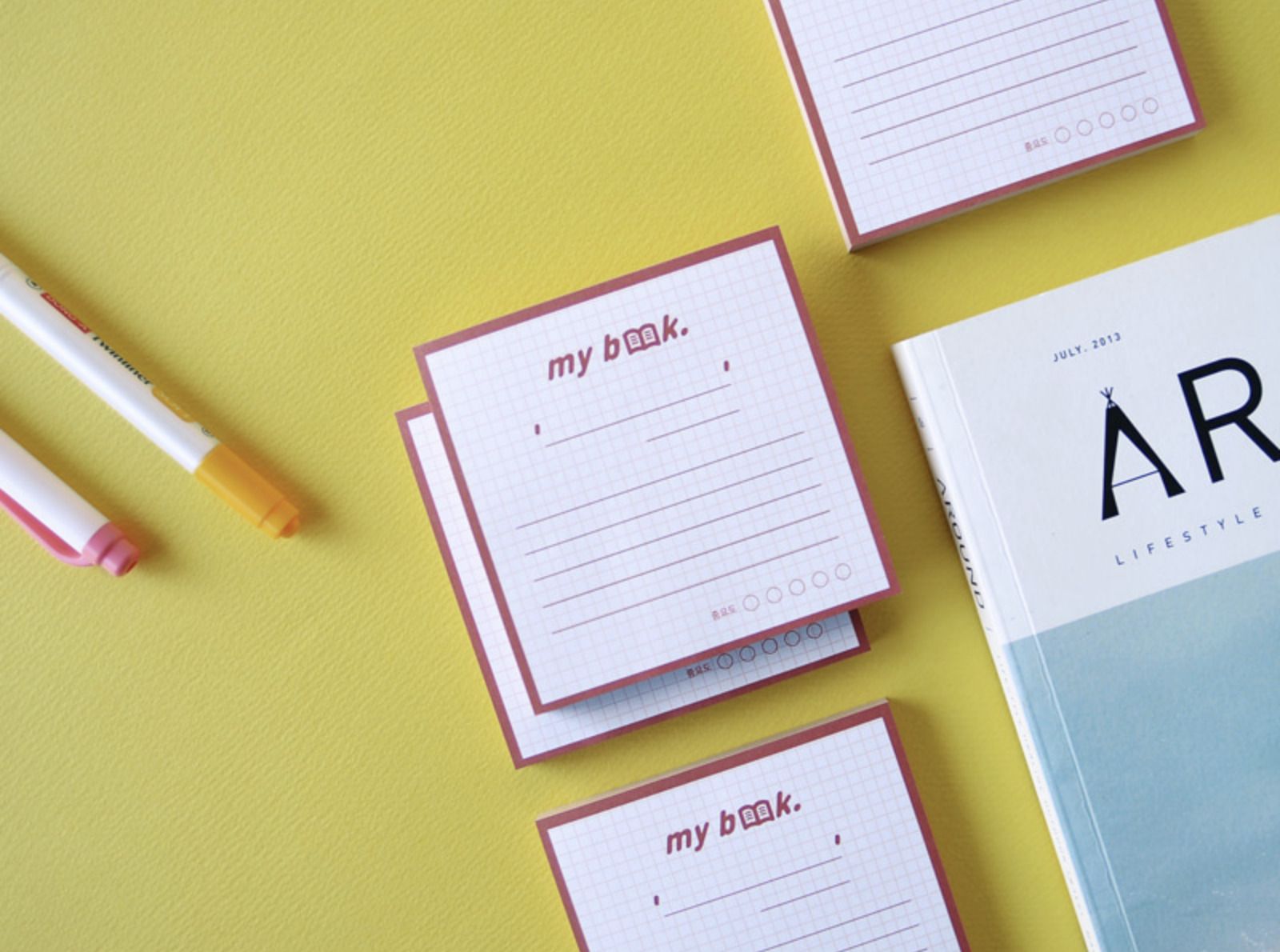MochiThings: My Book Note Memo Pad