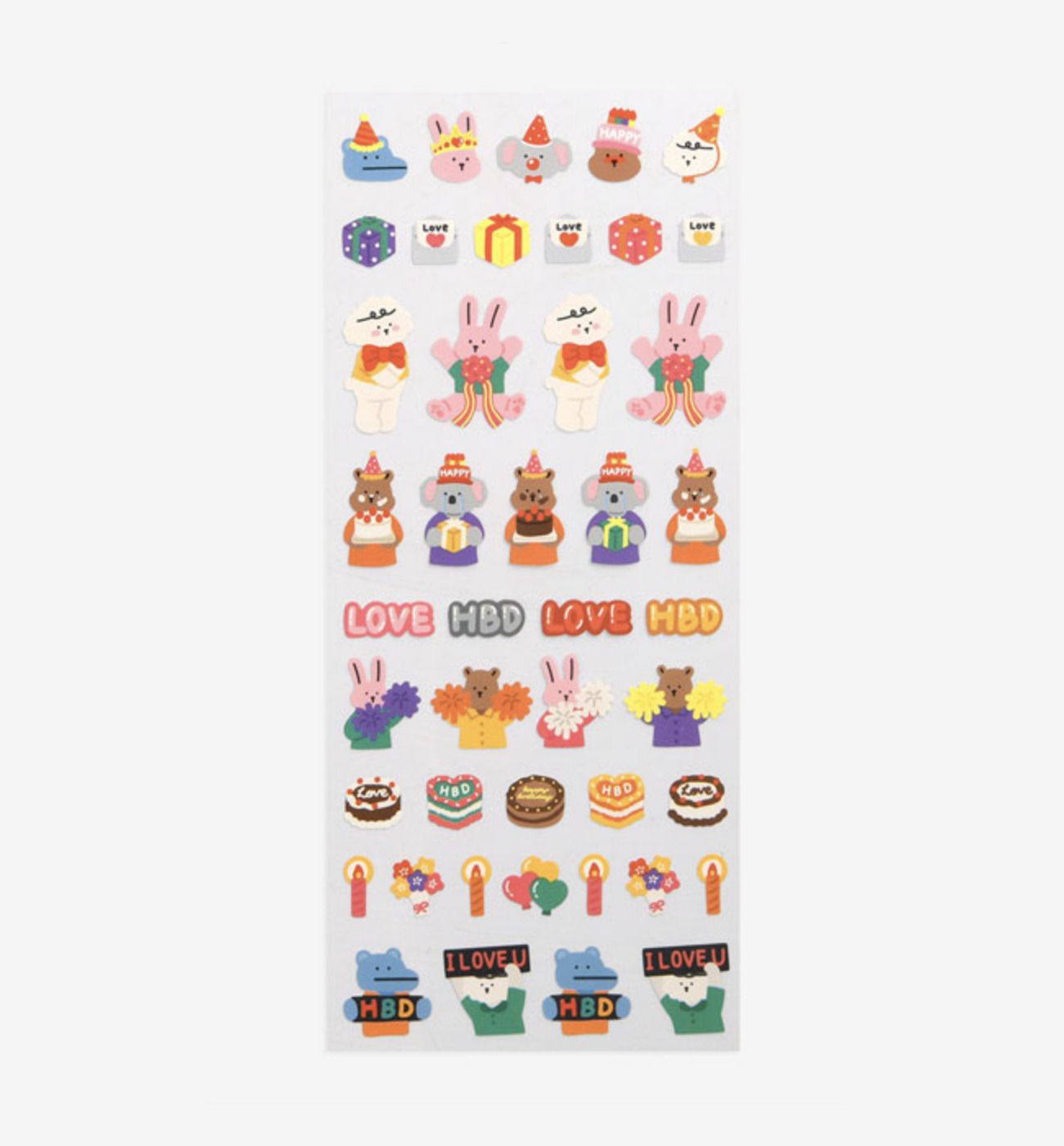 MochiThings: Mini Diary Removable Sticker v7