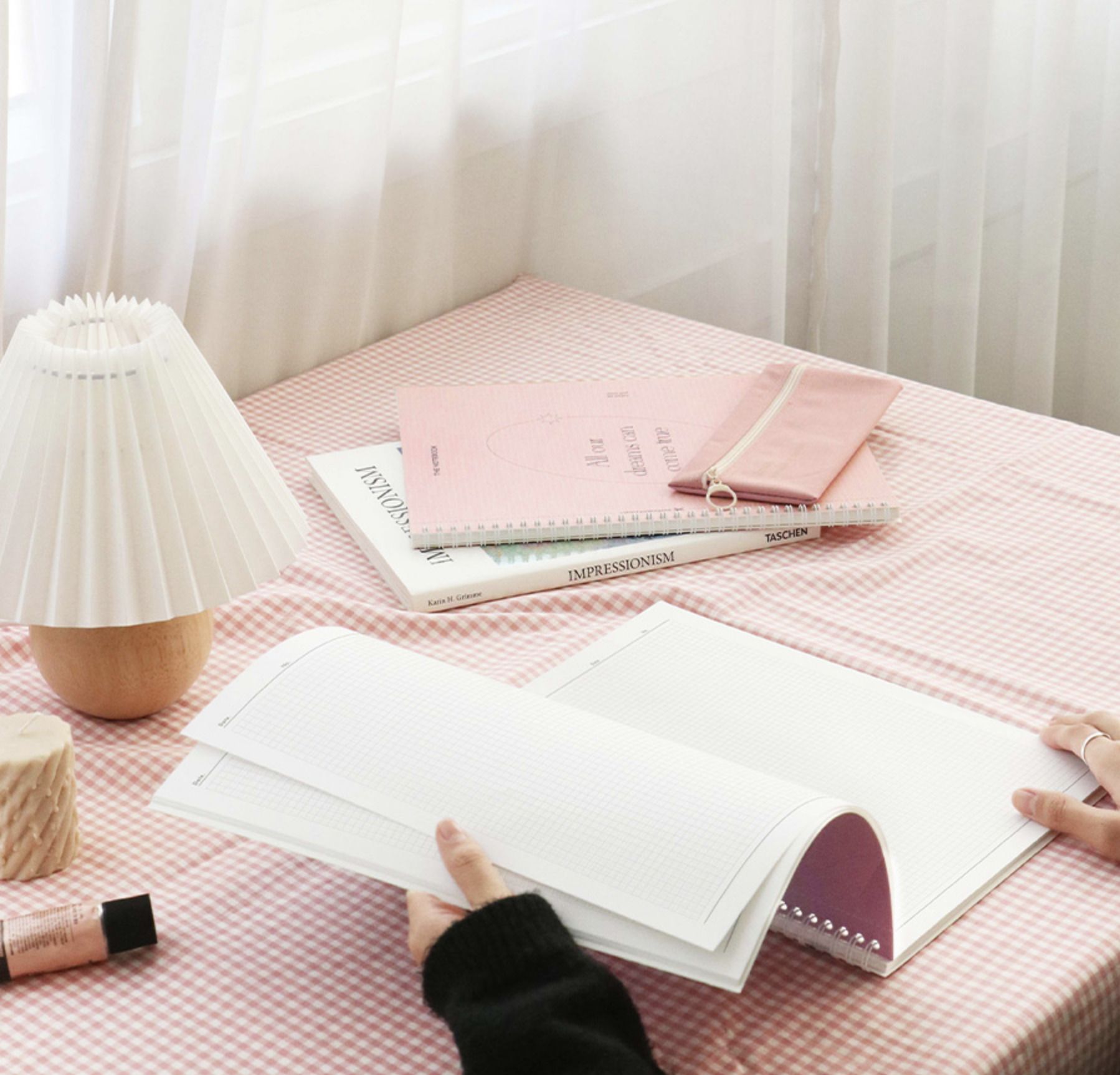 MochiThings: Grid Perforated A4 Spiral Notebook