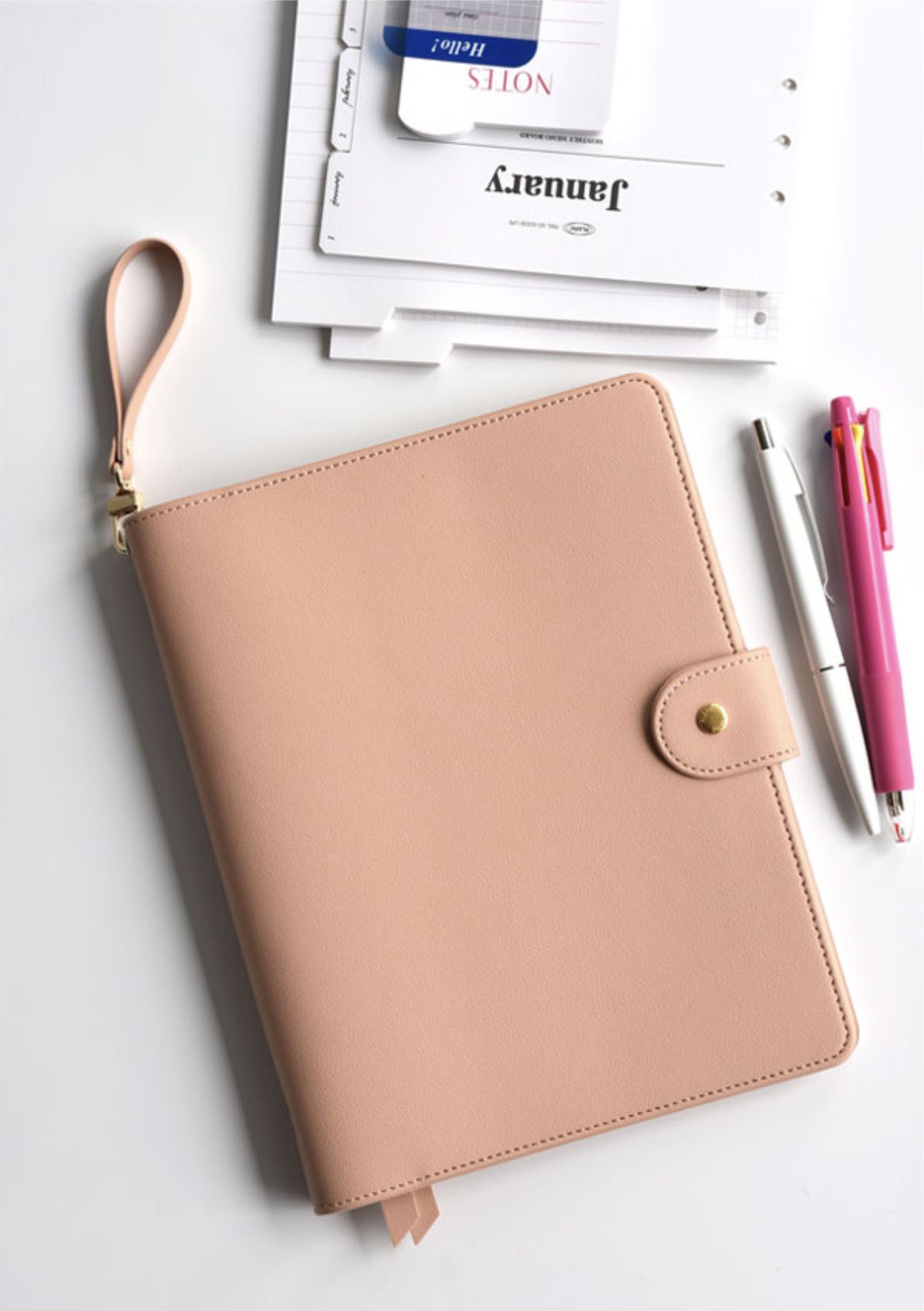 MochiThings: Classy 6 Ring A5 Button Binder