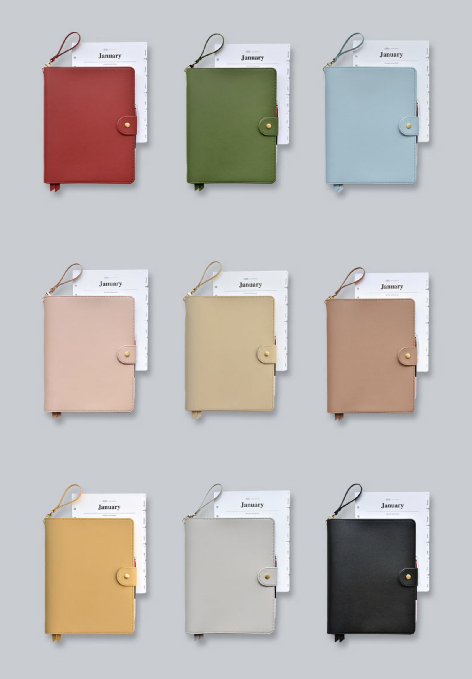 MochiThings: Classy 6 Ring A5 Button Binder