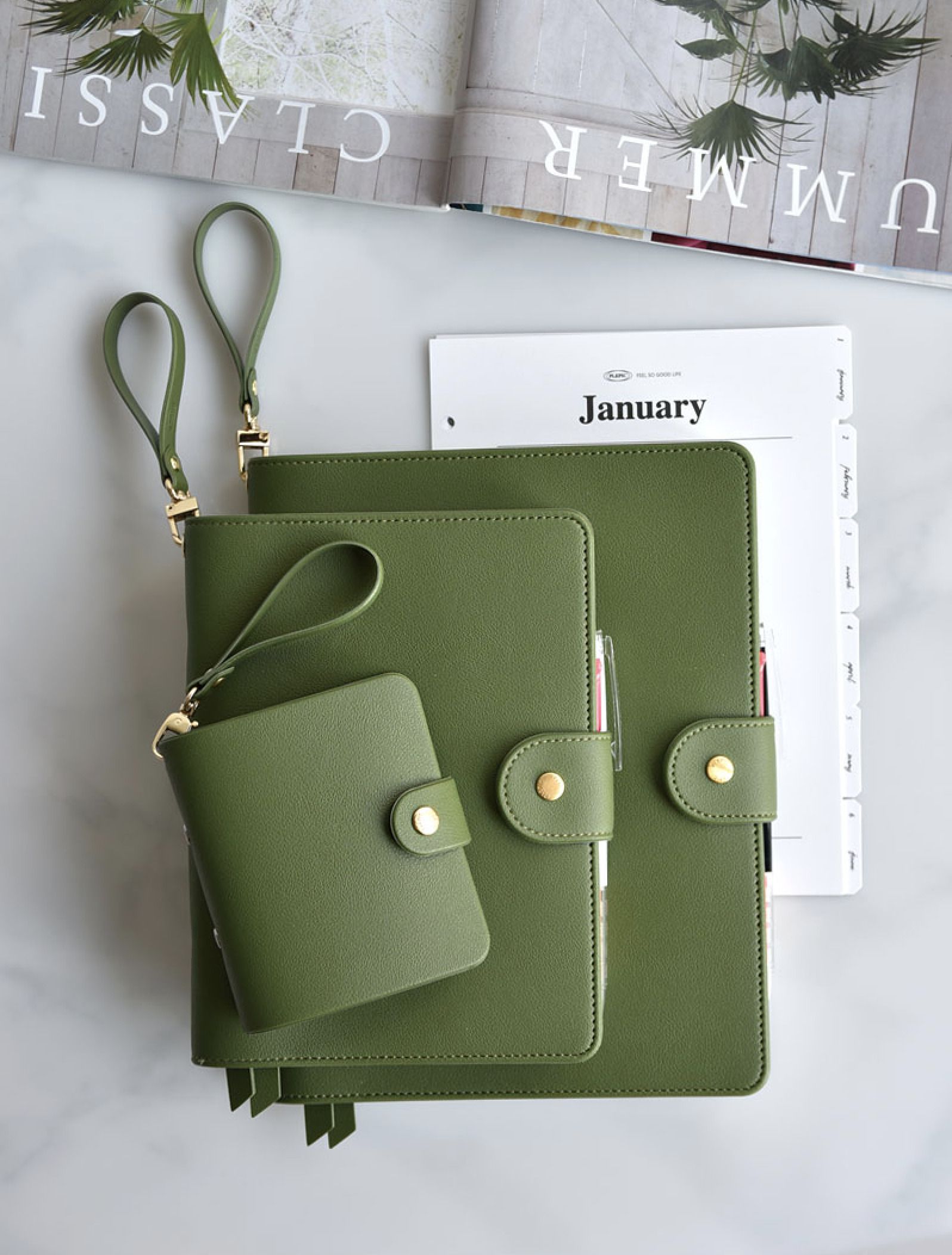 MochiThings: Classy 6 Ring A5 Button Binder