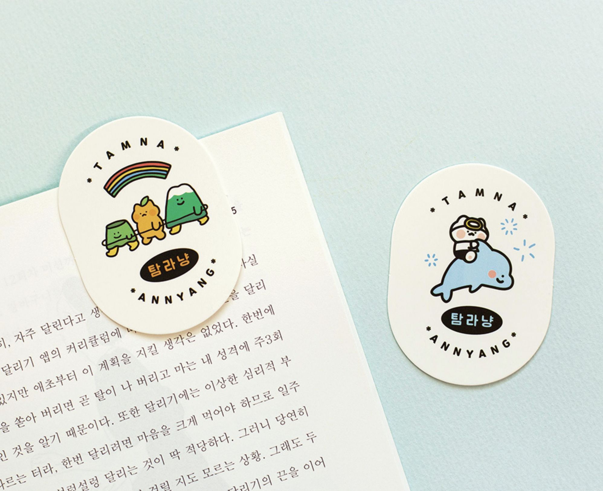 MochiThings: 48pcs Jeju Cat Label Sticker Set
