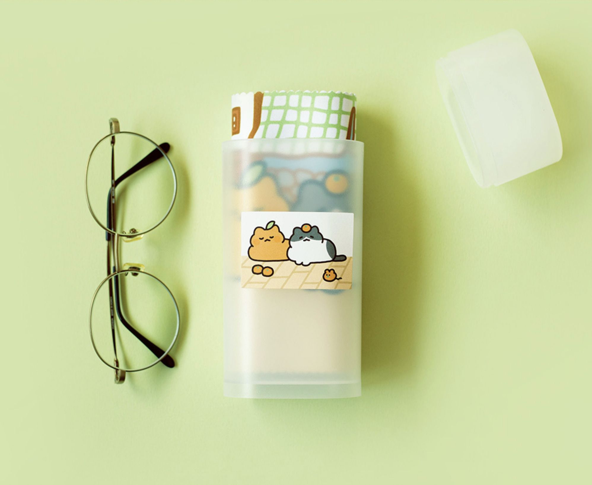 MochiThings: 48pcs Jeju Cat Label Sticker Set