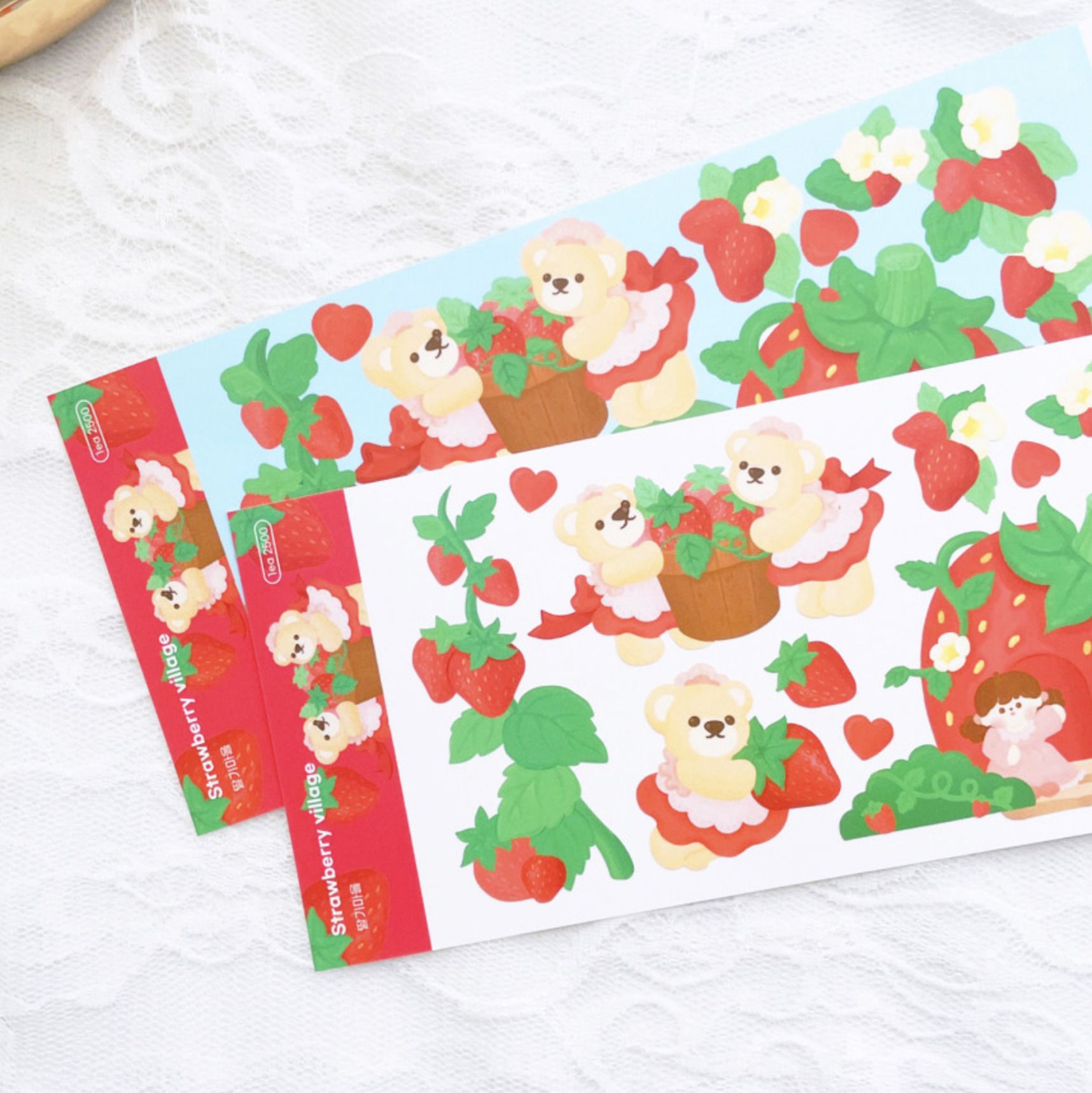 MochiThings: Bear Friends Slim Sticker