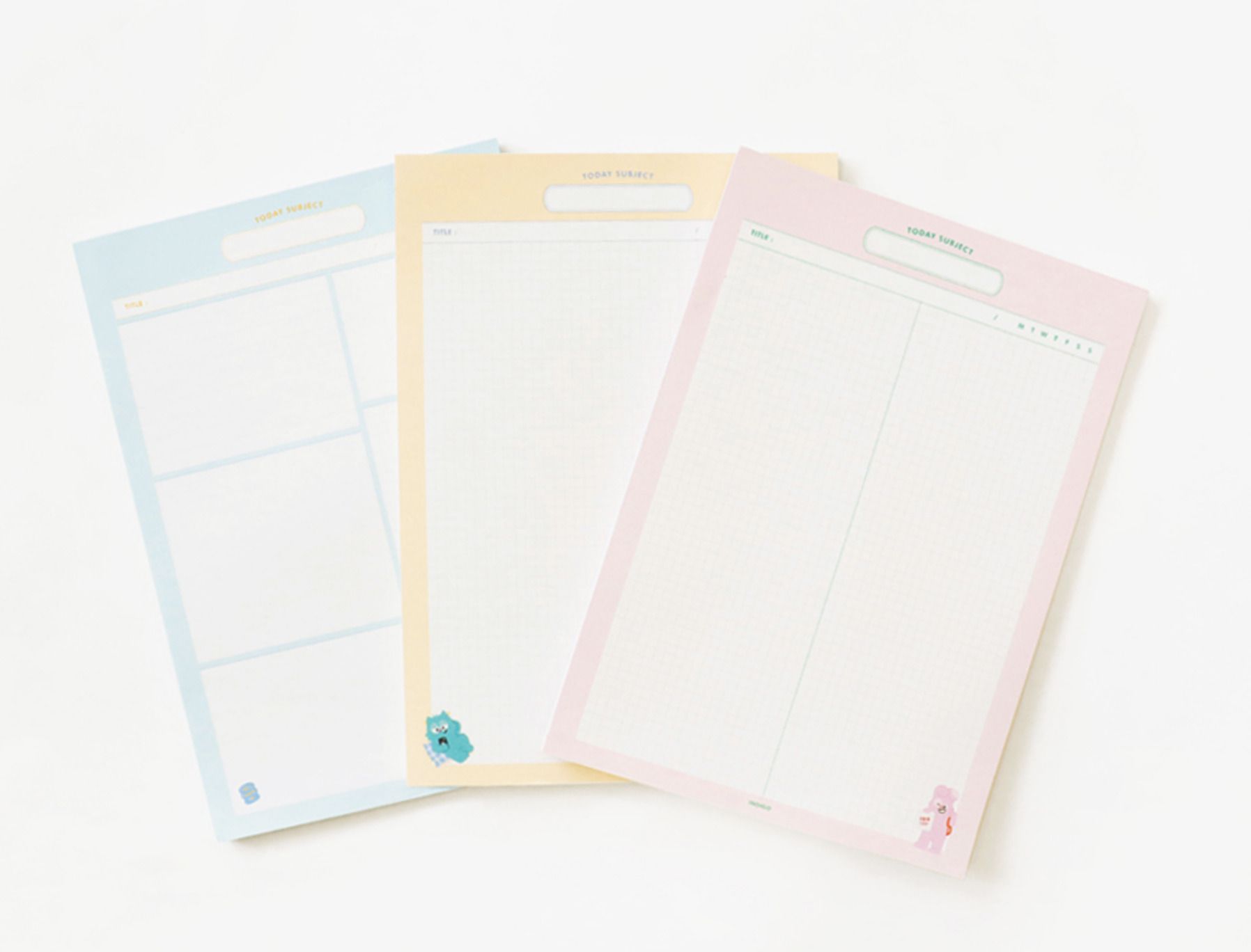 MochiThings: Monster School B5 Notepad