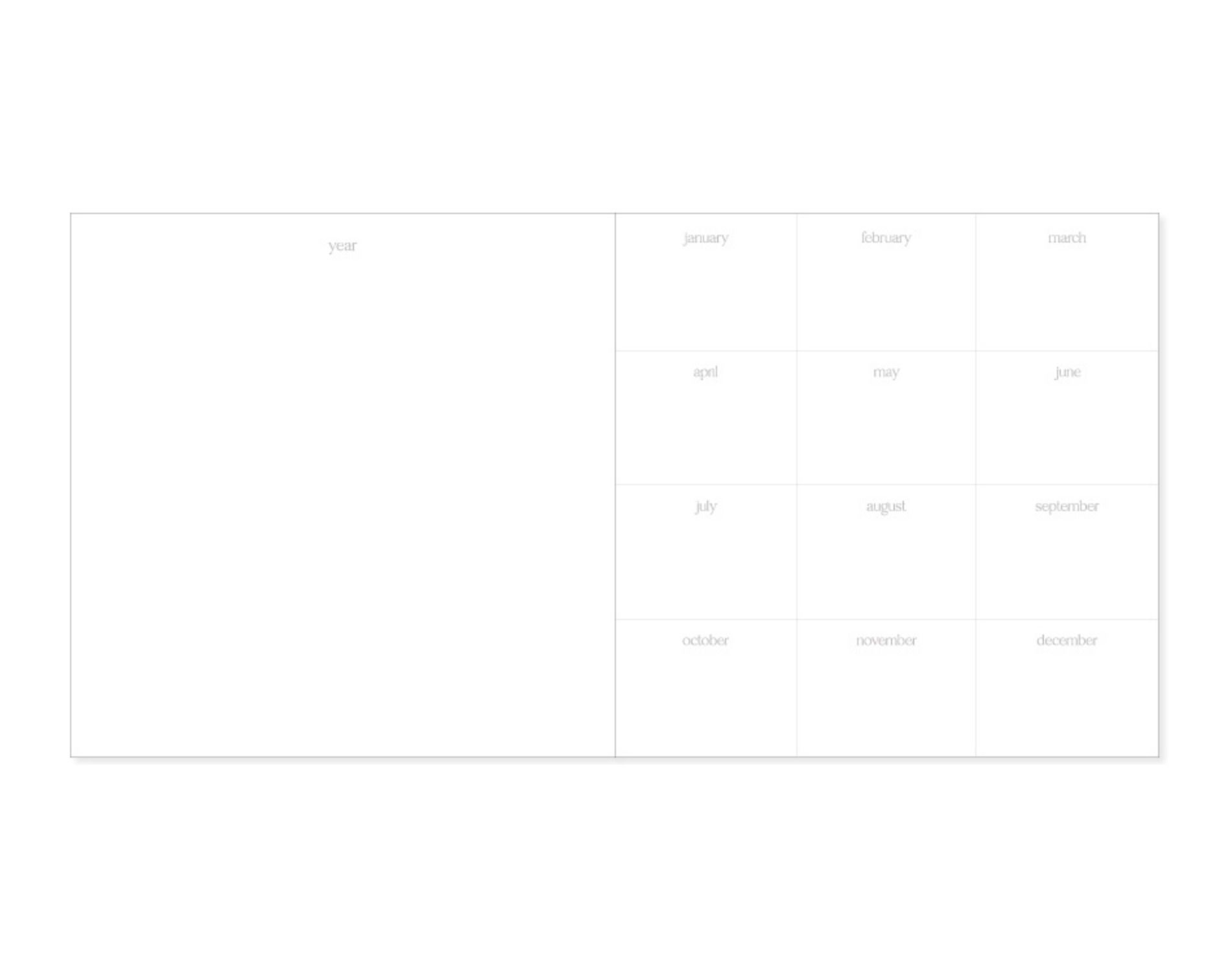 MochiThings: Square Drawing Diary Planner