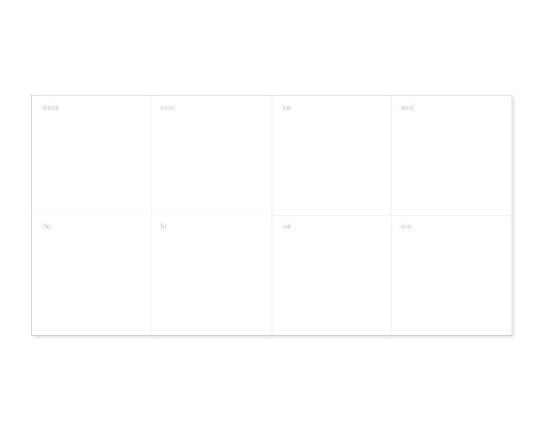 MochiThings: Square Drawing Diary Planner