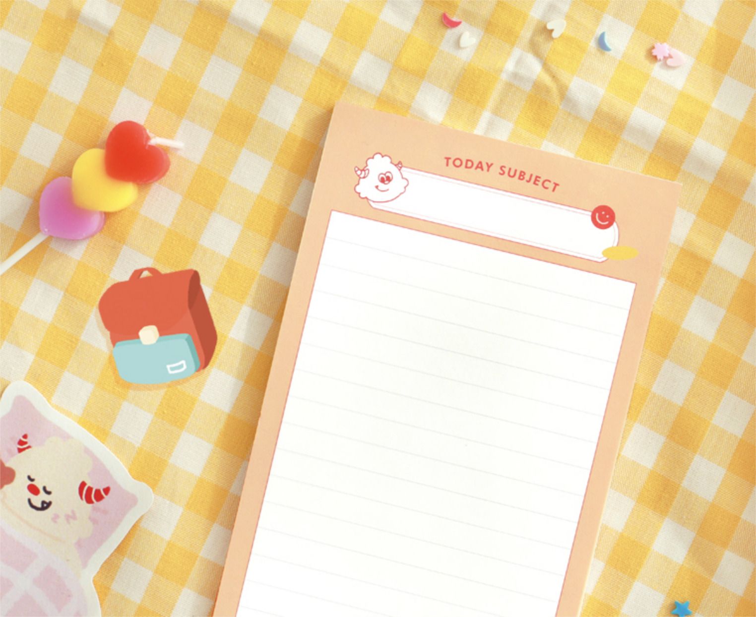 MochiThings: Monster School Half Notepad