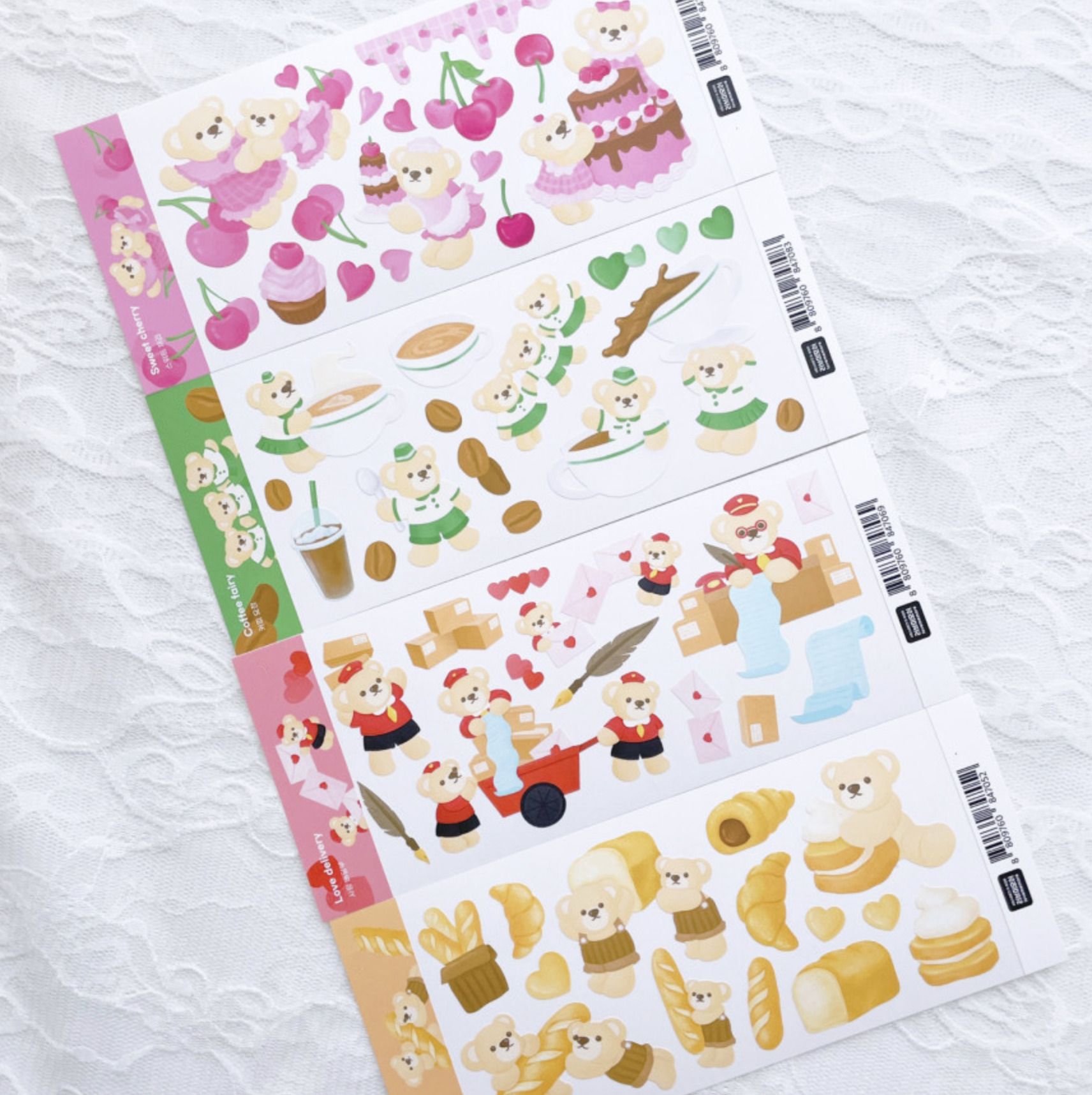 MochiThings: Bread Bread Bear Slim Sticker