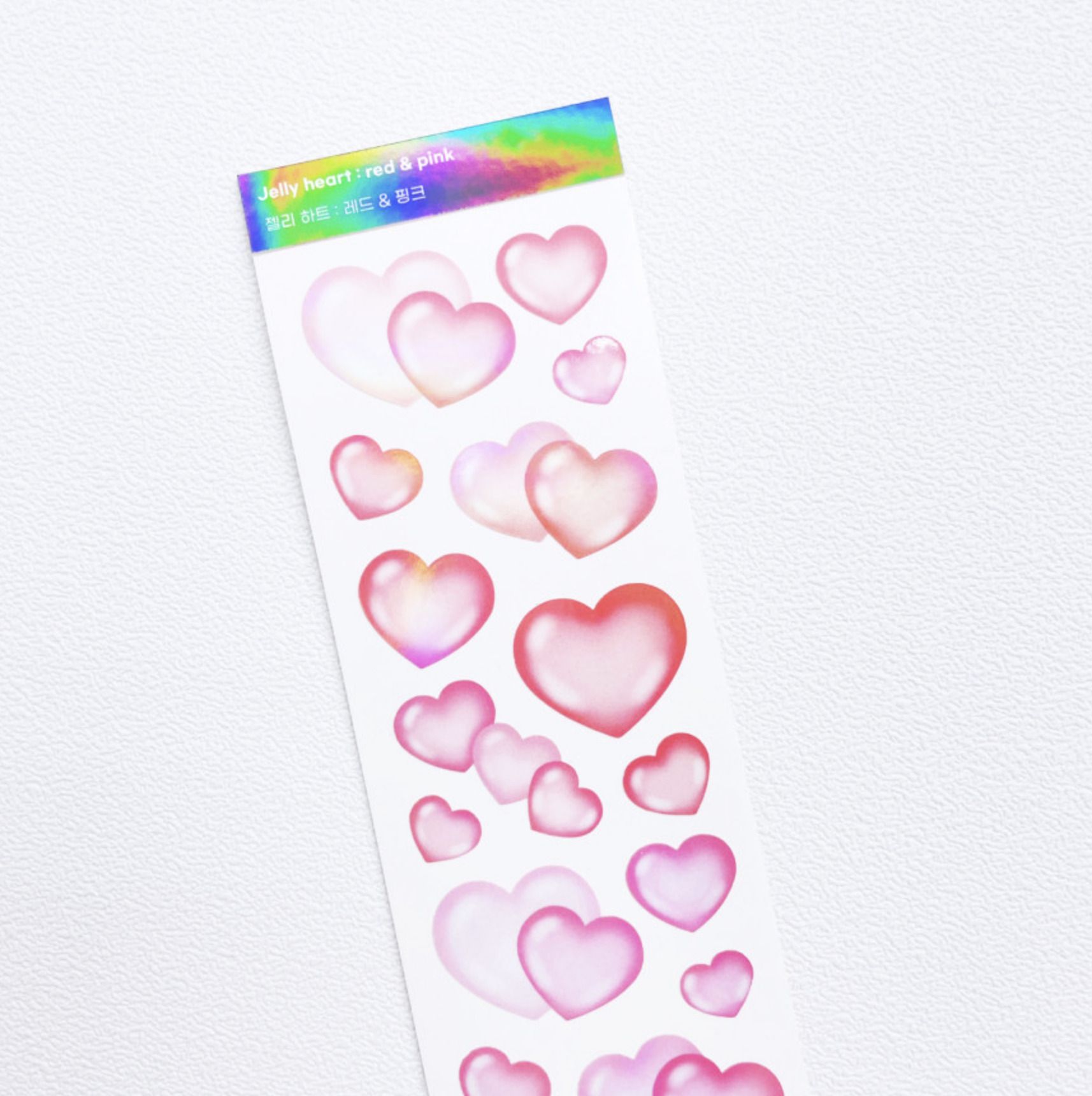 MochiThings: Jelly Heart Slim Sticker