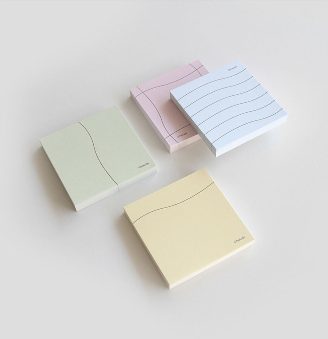 MochiThings: Pastel Wave Sticky Note