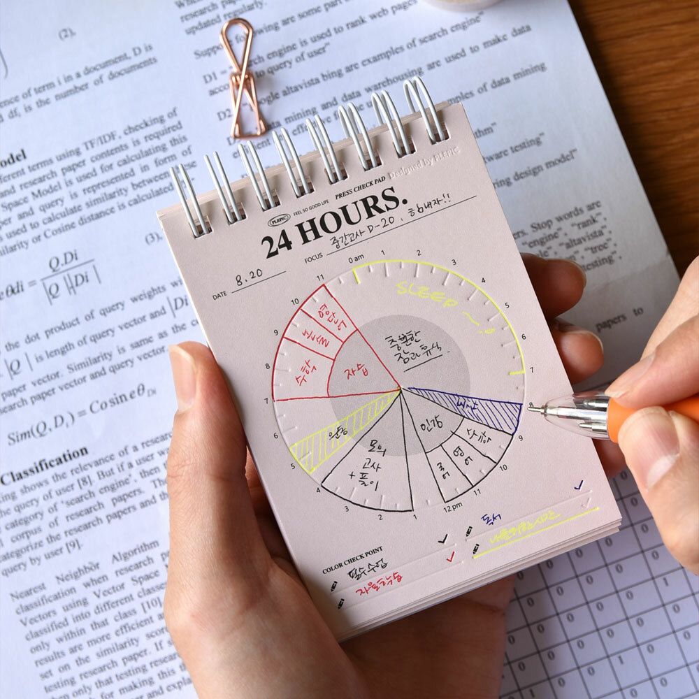 MochiThings: A7 Press Check Standing Planner