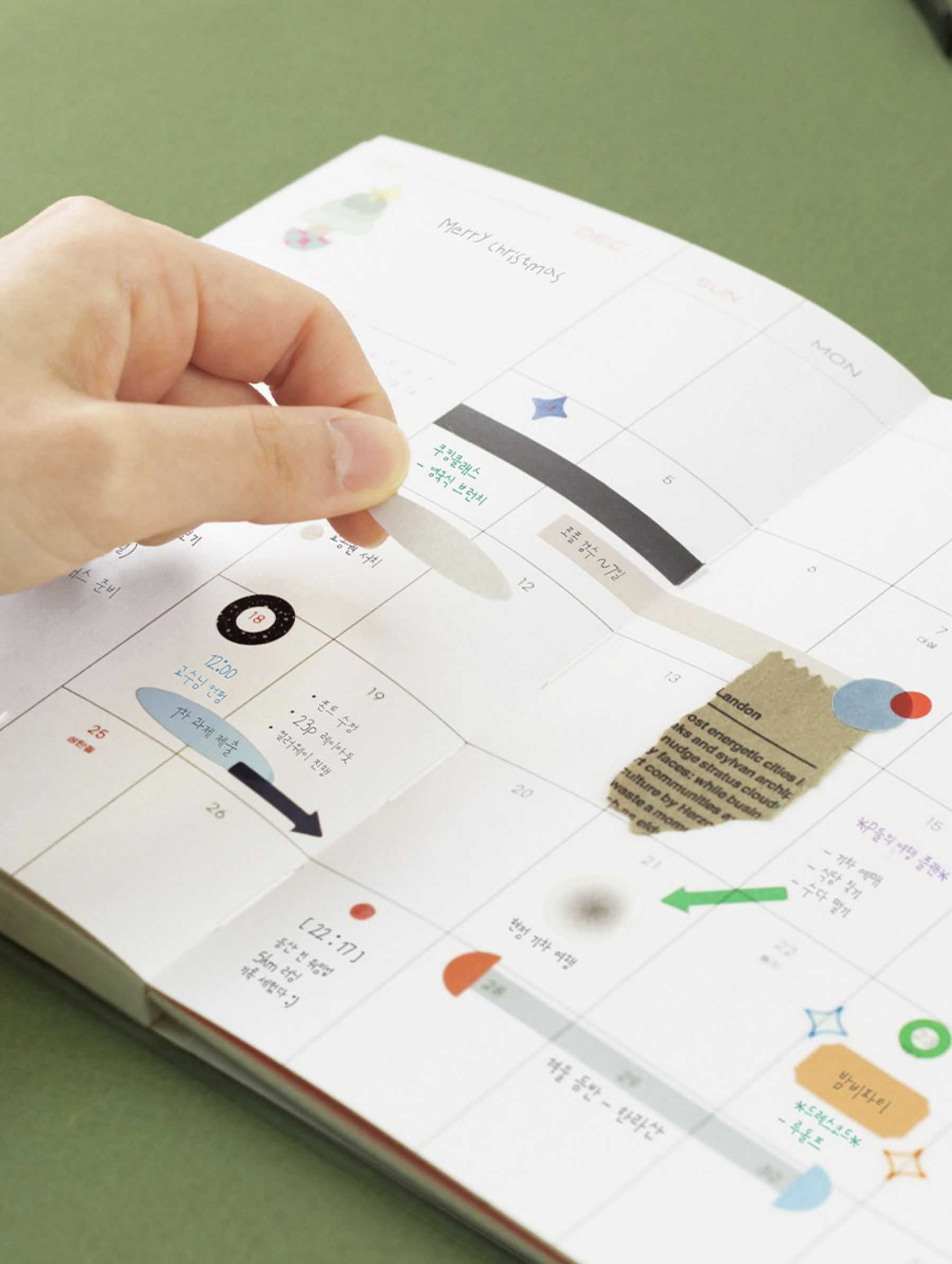 MochiThings: 10pcs Color Shape Sticker Set