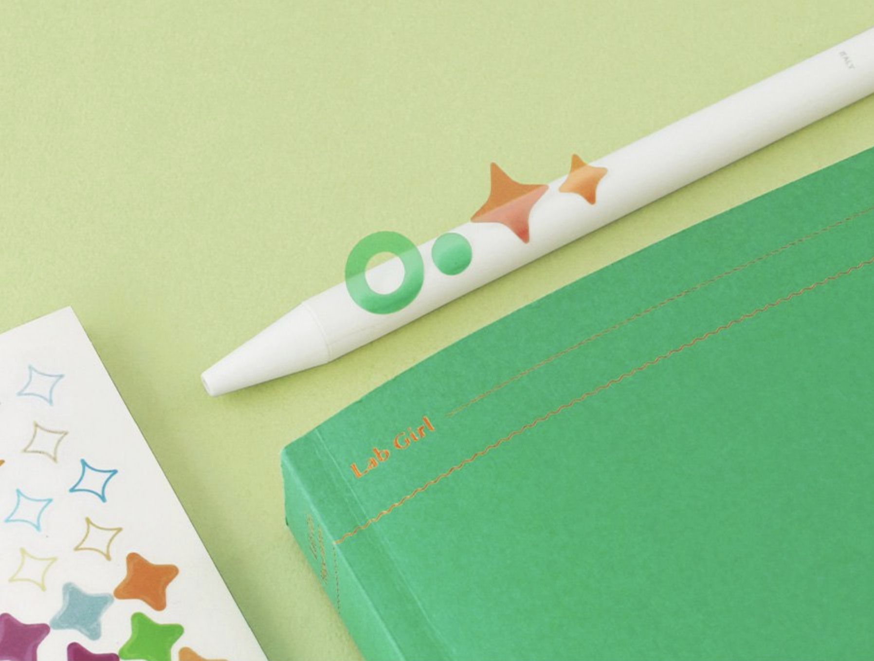 MochiThings: 10pcs Color Shape Sticker Set