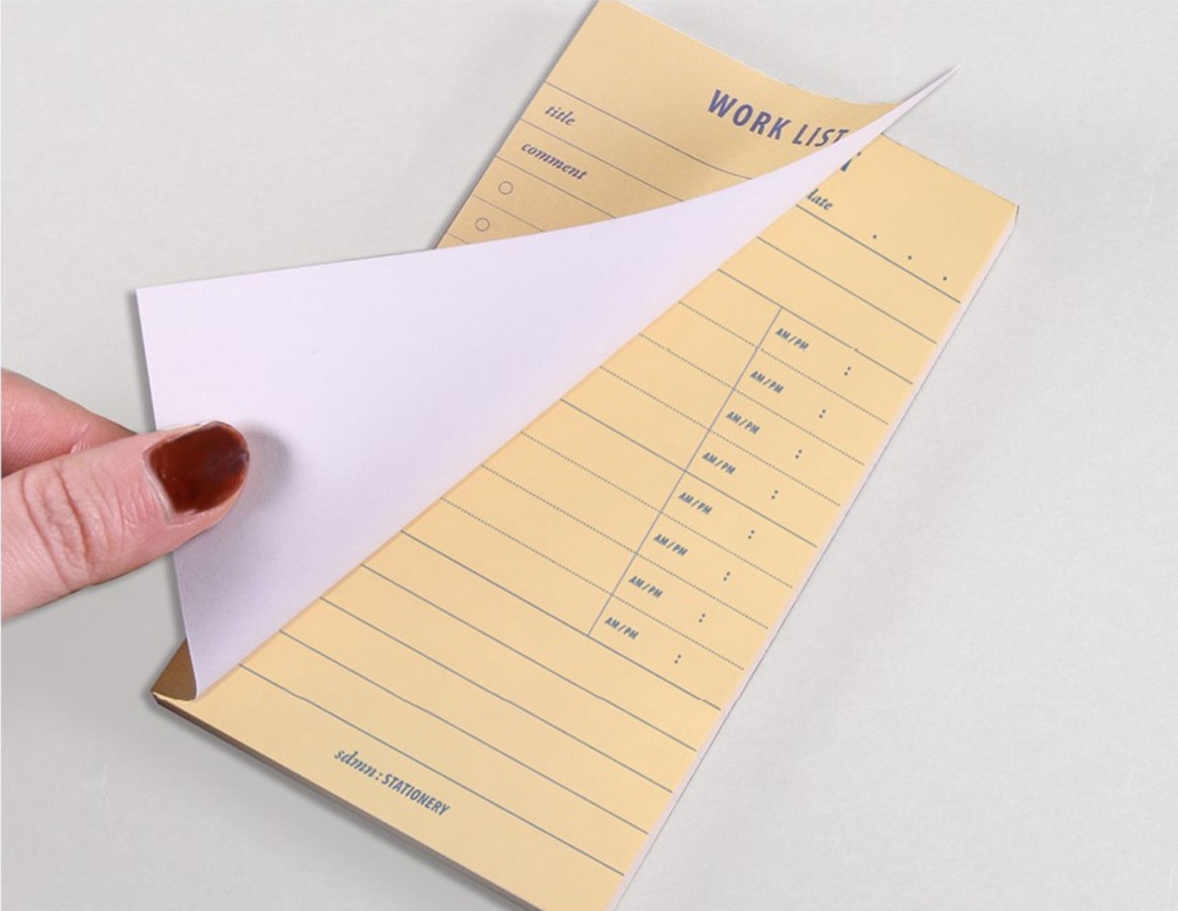 MochiThings: Vintage-colored Planning Notepad v2