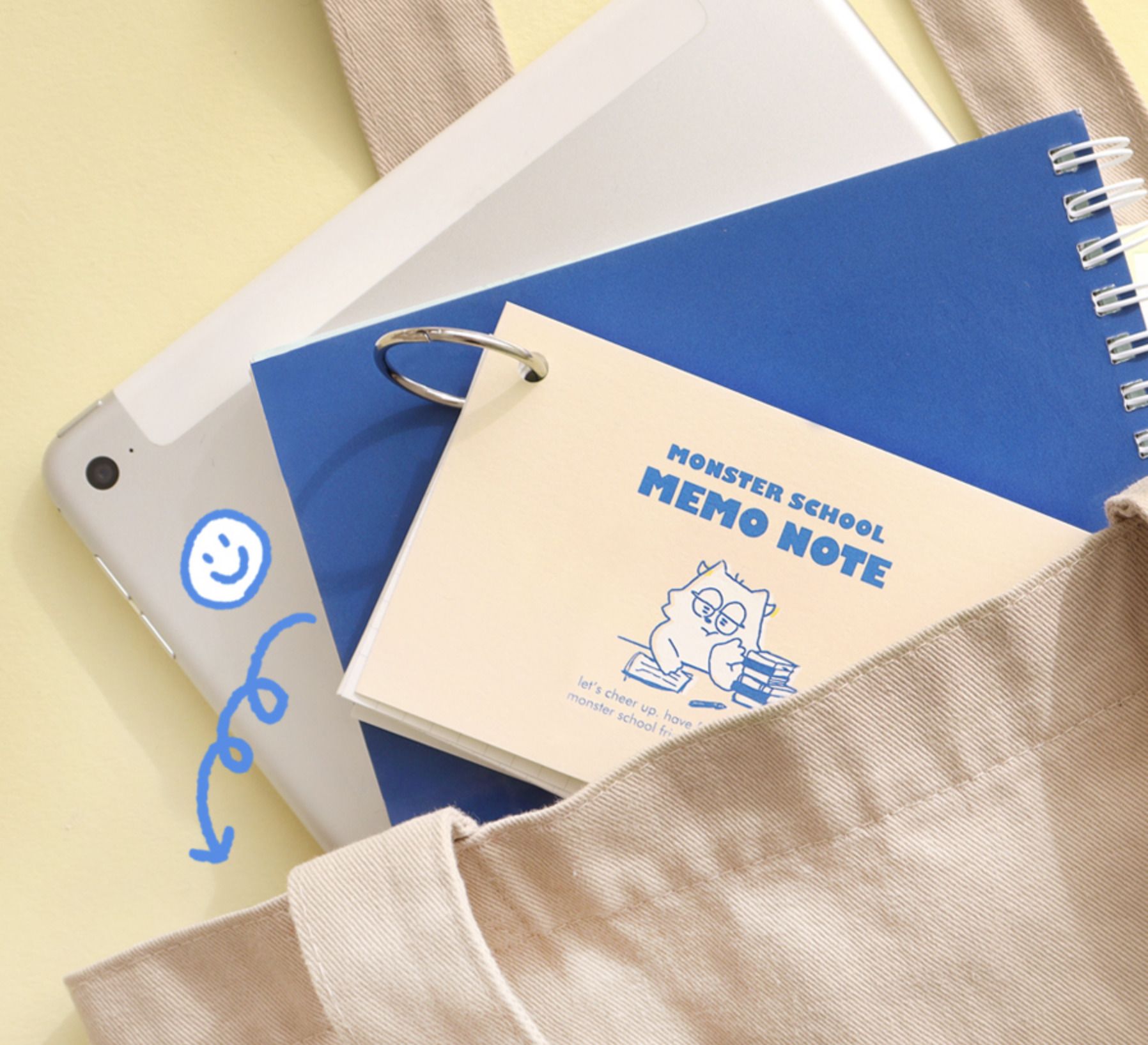 MochiThings: Monster Grid Ring Memo