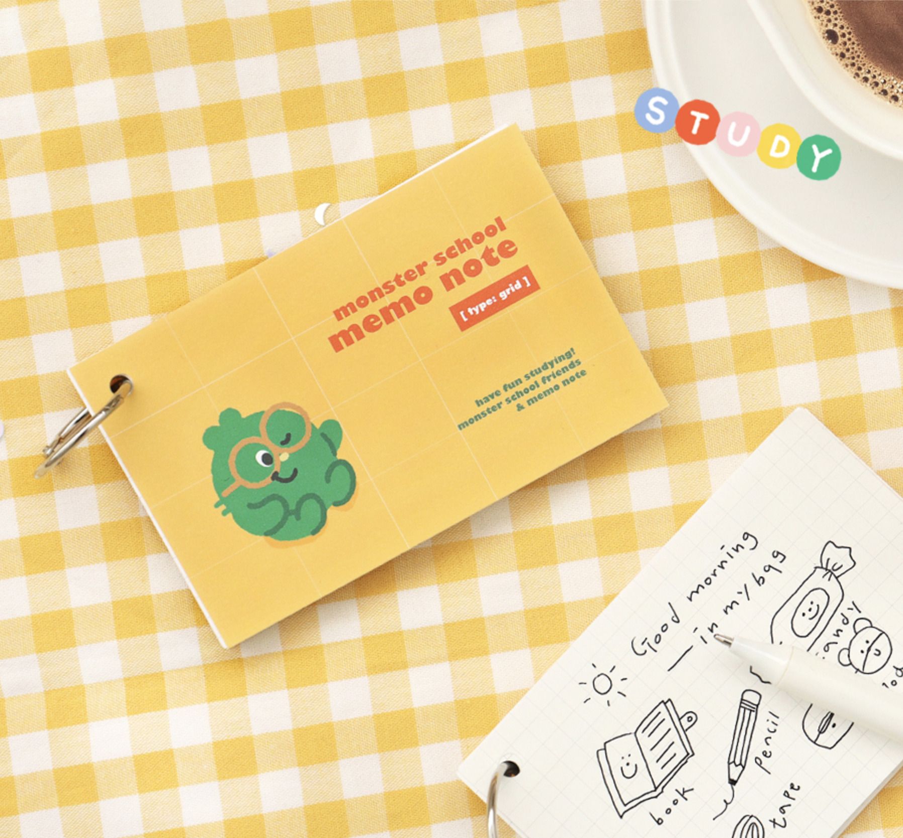 MochiThings: Monster Grid Ring Memo