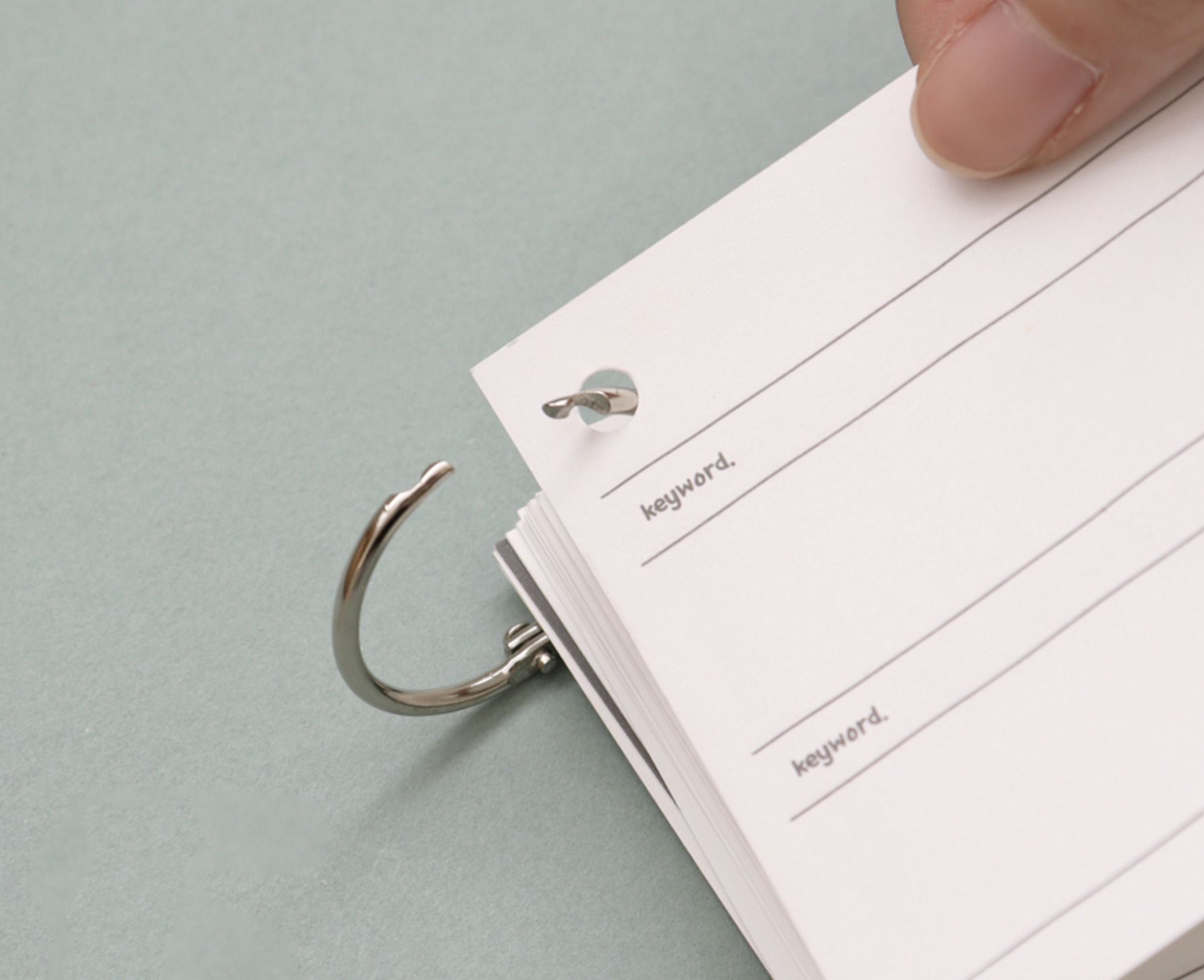MochiThings: Toasty Keyword Ring Memo
